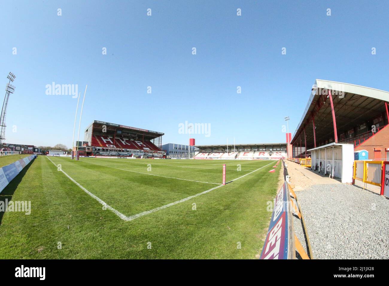Leigh rugby league ground hi-res stock photography and images - Alamy