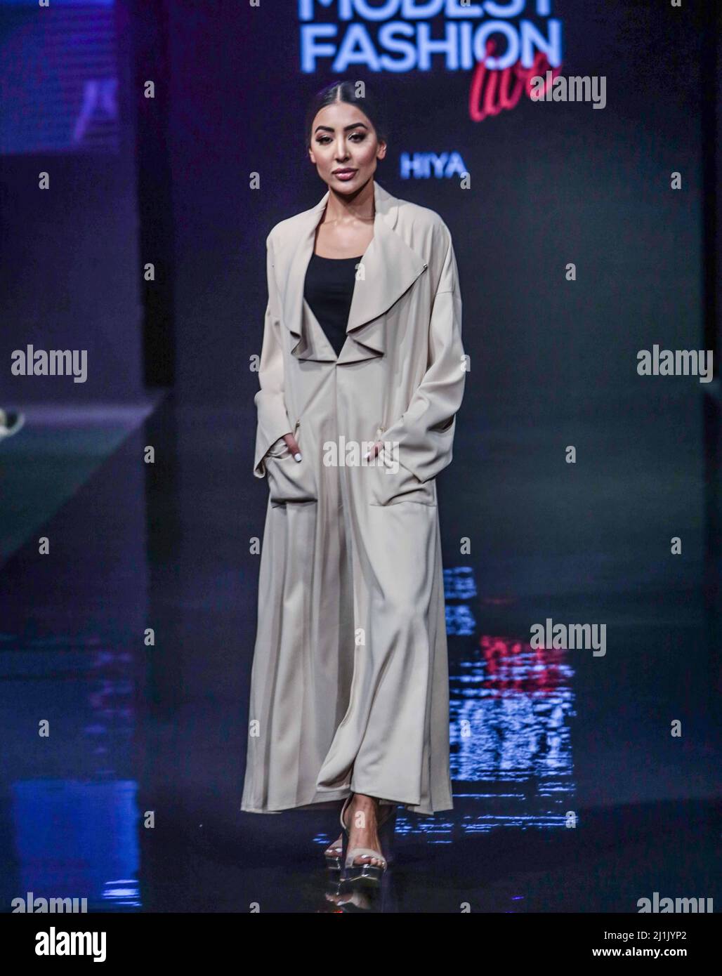 London UK 26 March 2022 Hiya,designer, showcasing The latest trends on ...