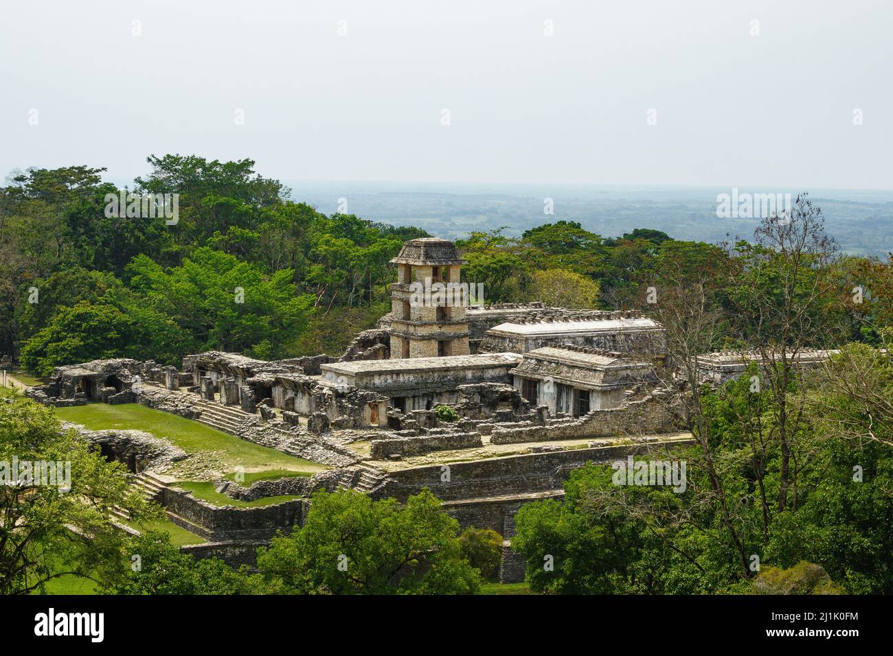 Ancient Mayan city hidden in the wild jungle Stock Photo - Alamy