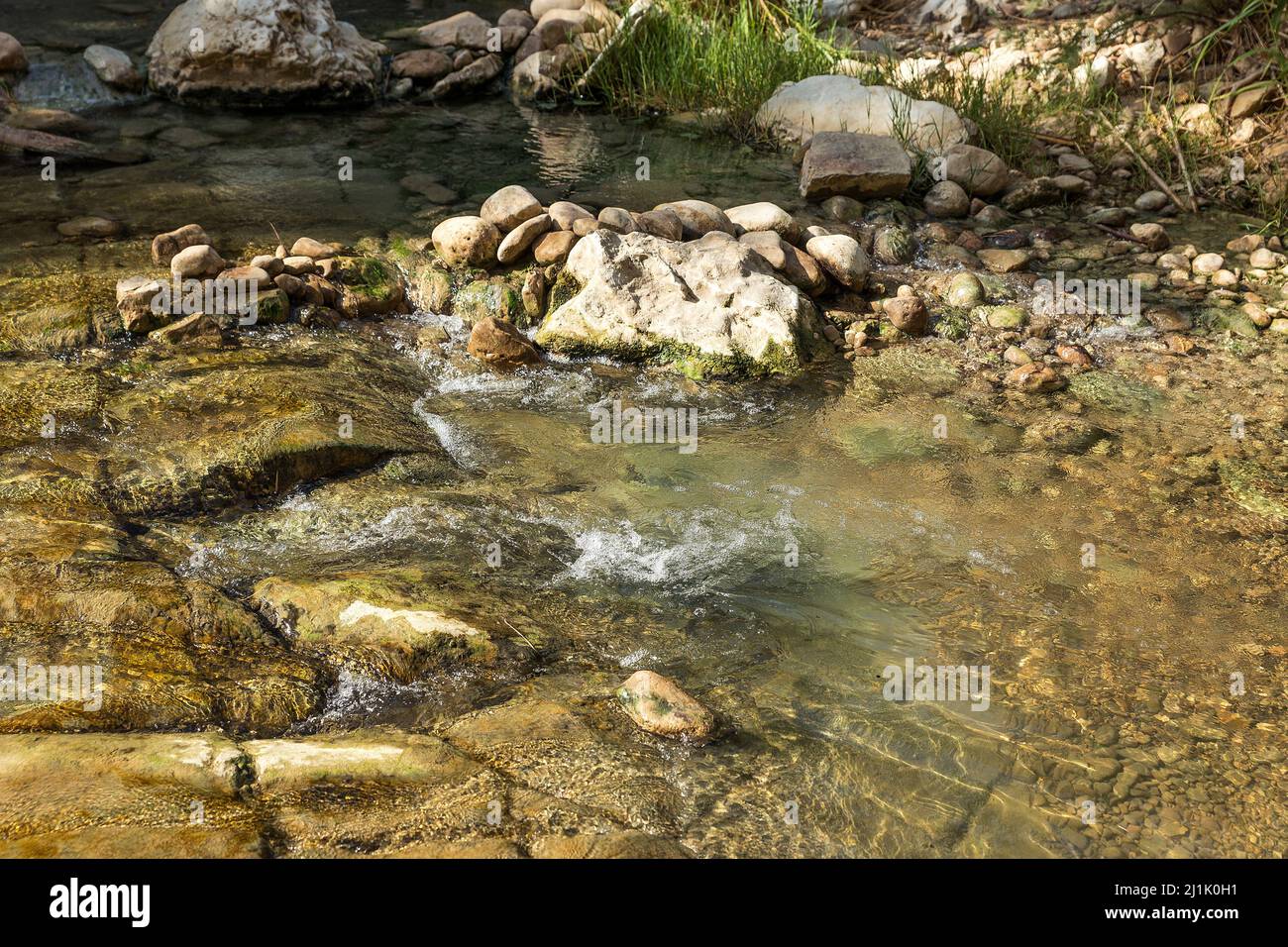 Natural Sceneries of The Volcanic Hot Springs in Segesta, Province of ...