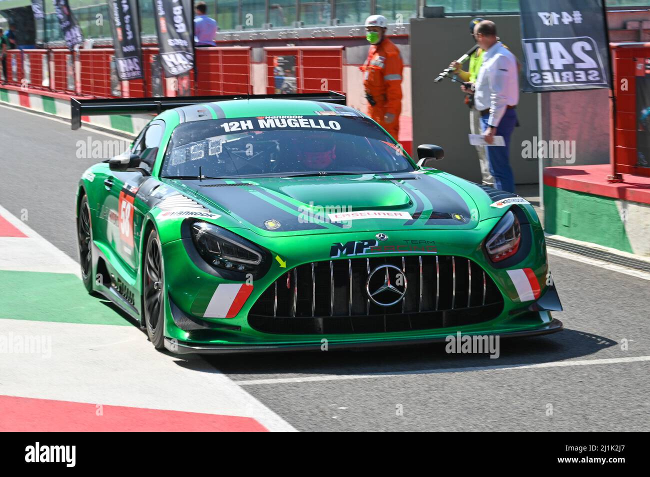 GT3-AM 58 MP Racing -ITA- Mercedes-AMG GT3 during the Endurance Hankook ...