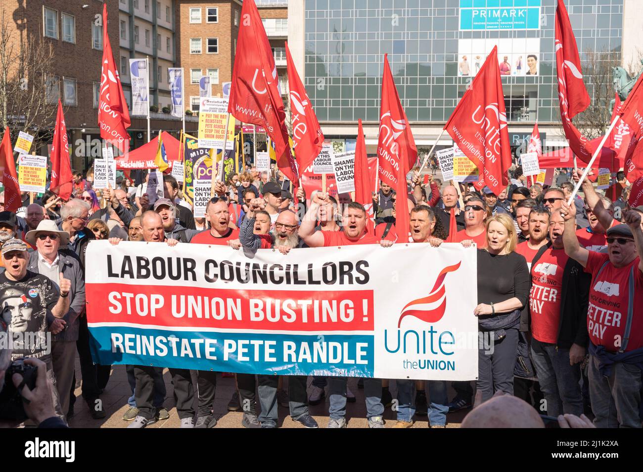 Unite the union strike coventry 2022 hi-res stock photography and ...