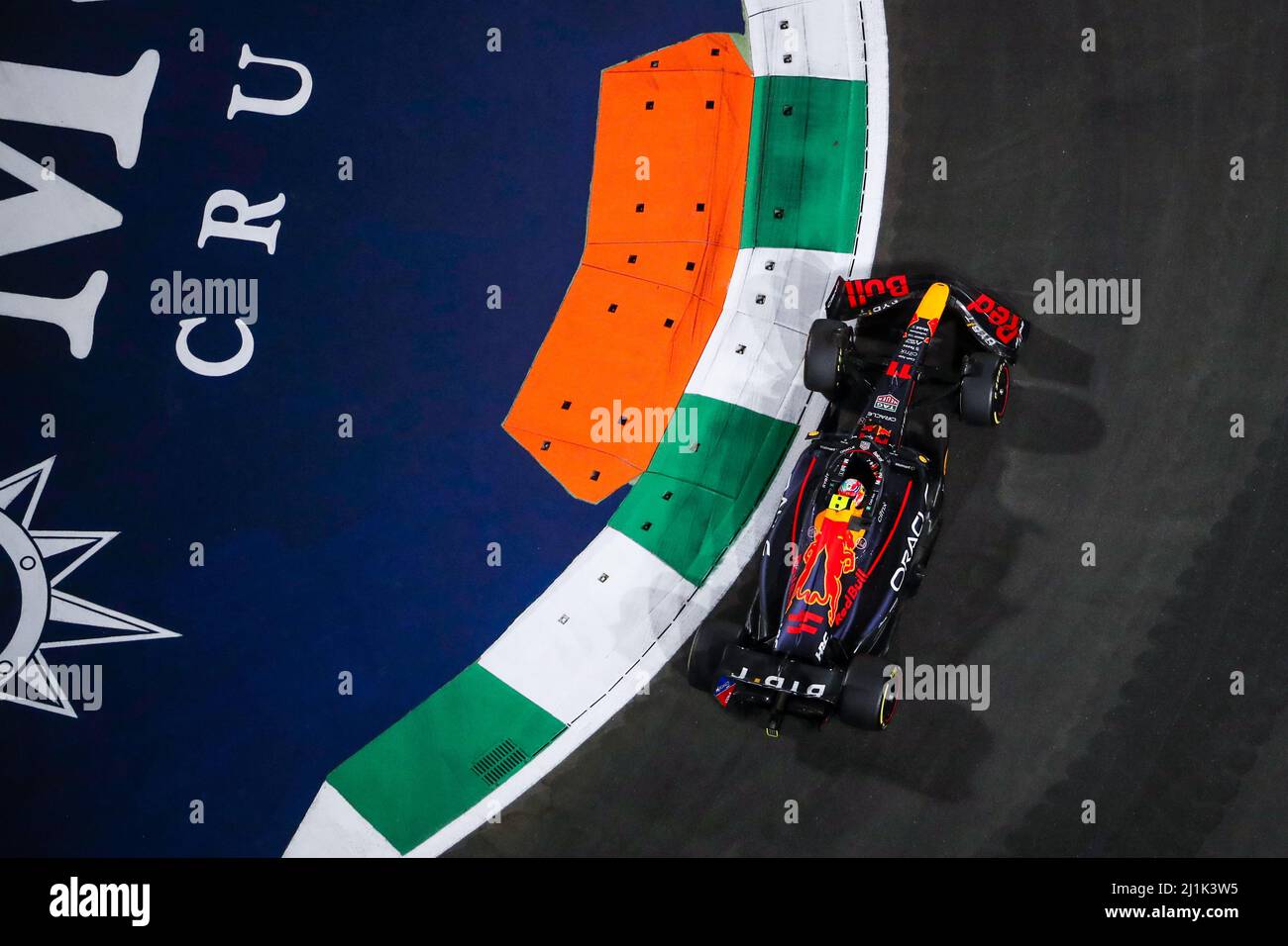 11 PEREZ Sergio (mex), Red Bull Racing RB18, action during the Formula 1 STC Saudi Arabian Grand ...