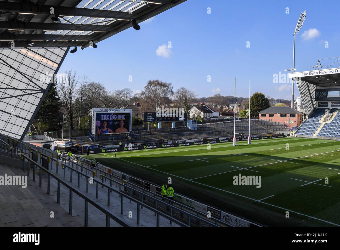 A general view of Headingley Stadium, the home of Leeds Rhinos before ...