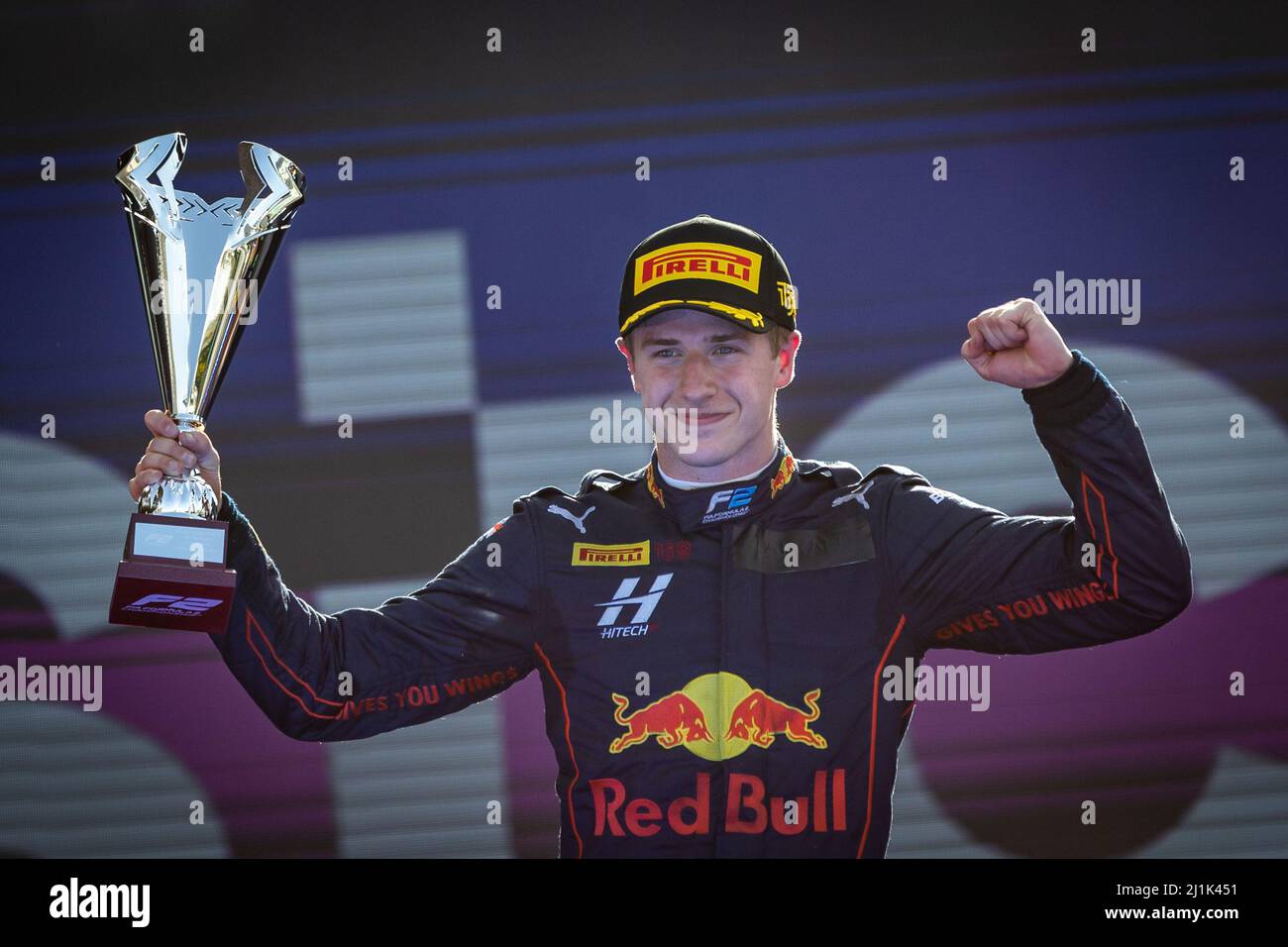 Vips Juri (est), Hitech Grand Prix, Dallara F2, portrait during the 2nd ...