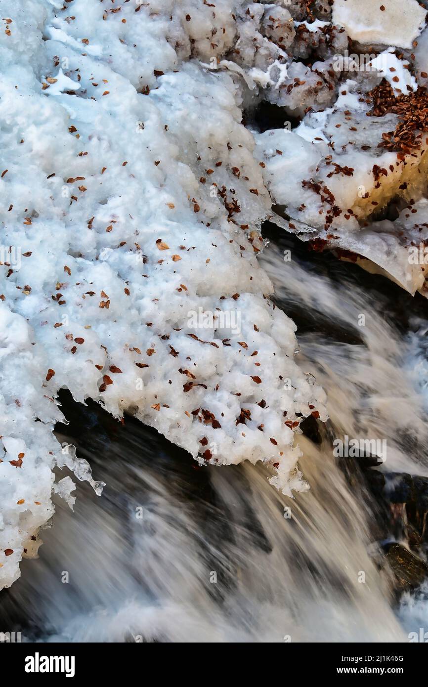 nature ice formation Stock Photo - Alamy