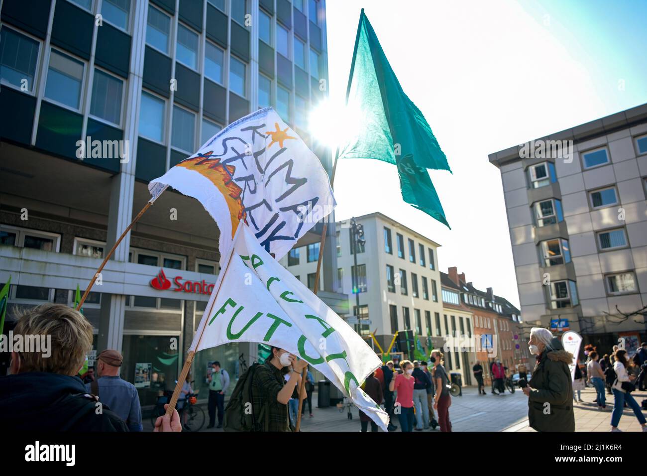 Climate change slogans hi-res stock photography and images - Alamy