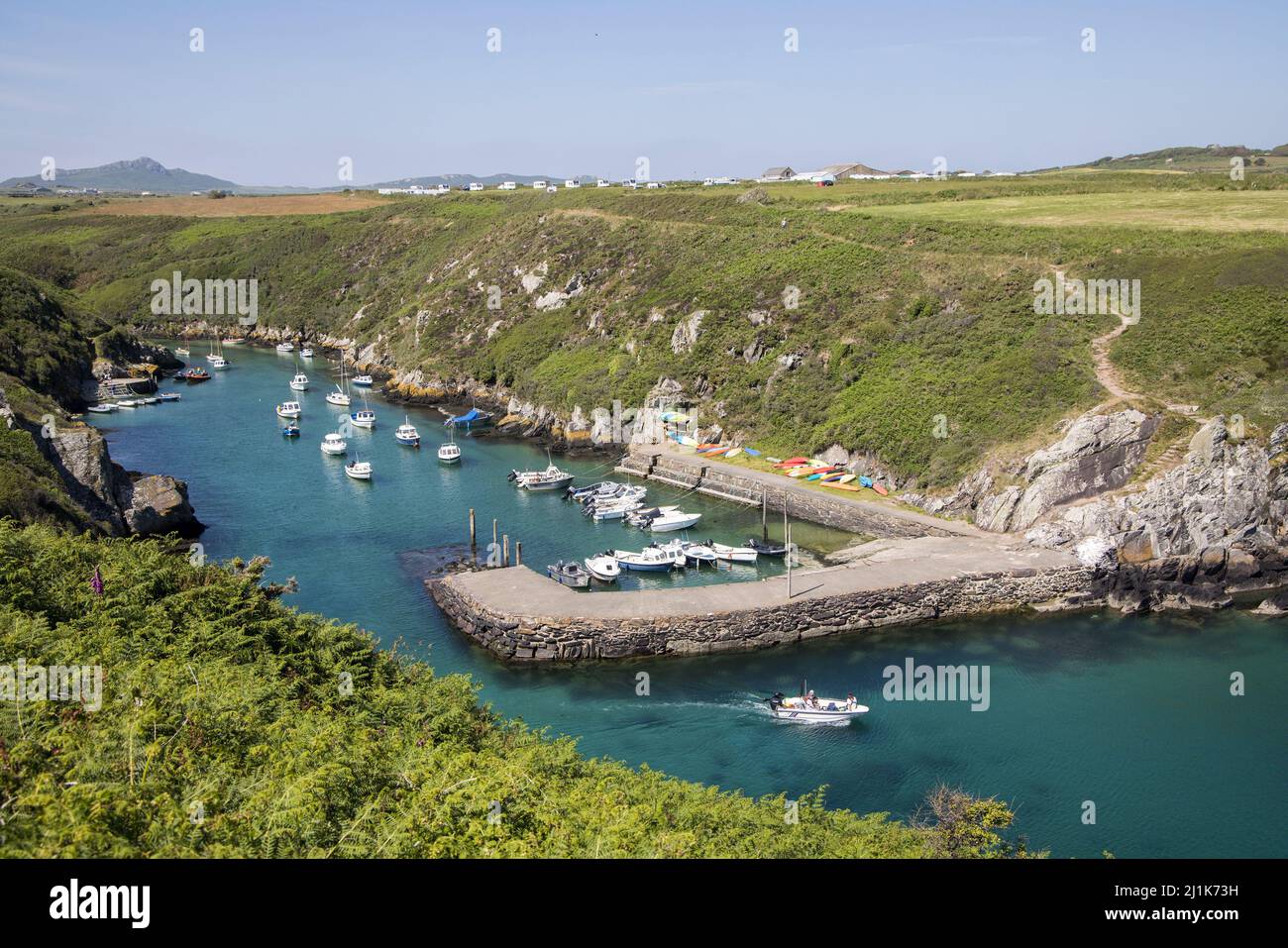 Porthclais harbour hi-res stock photography and images - Alamy