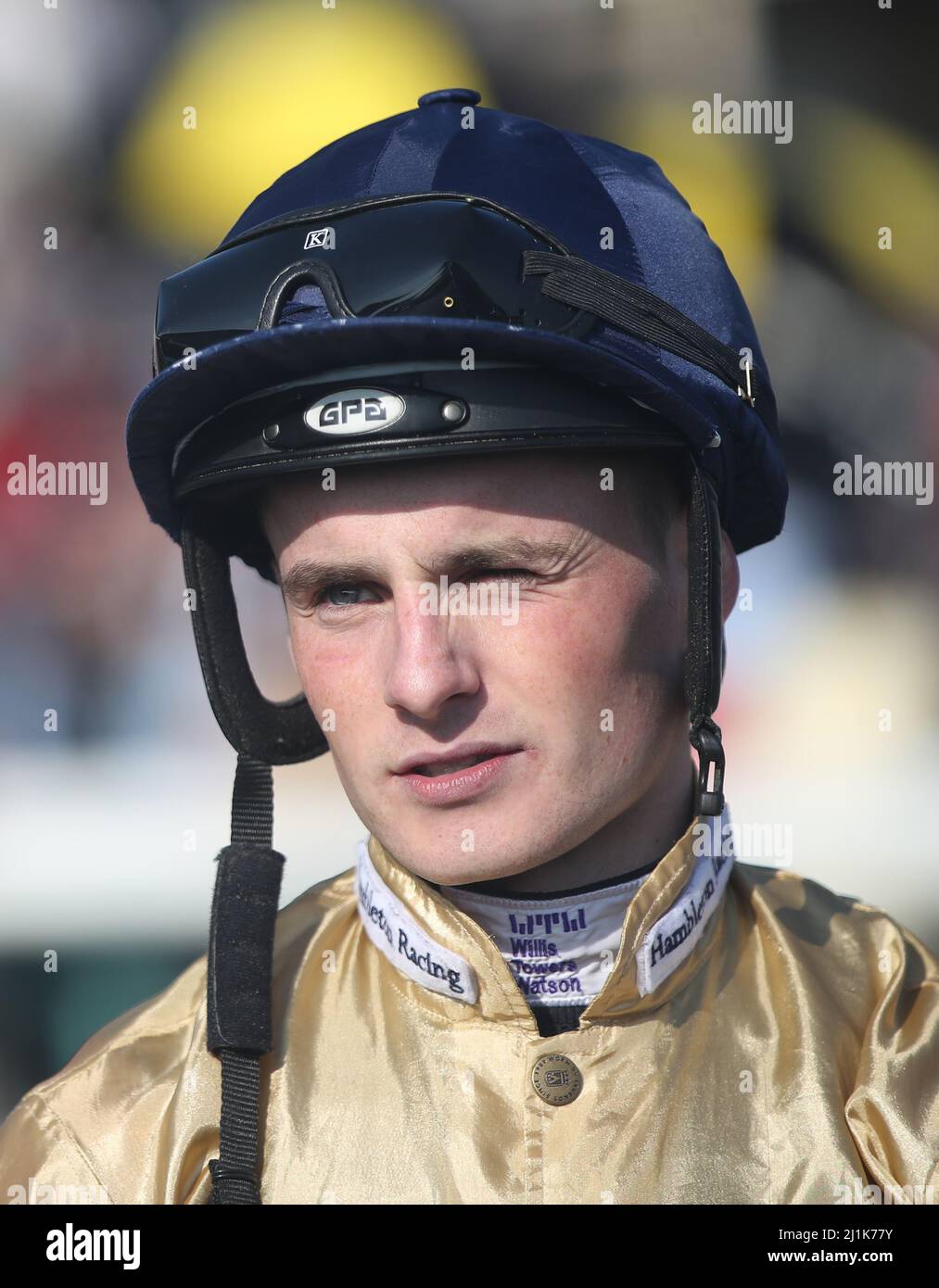 Jockey Adam McNamara at Doncaster Racecourse. Picture date: Saturday ...
