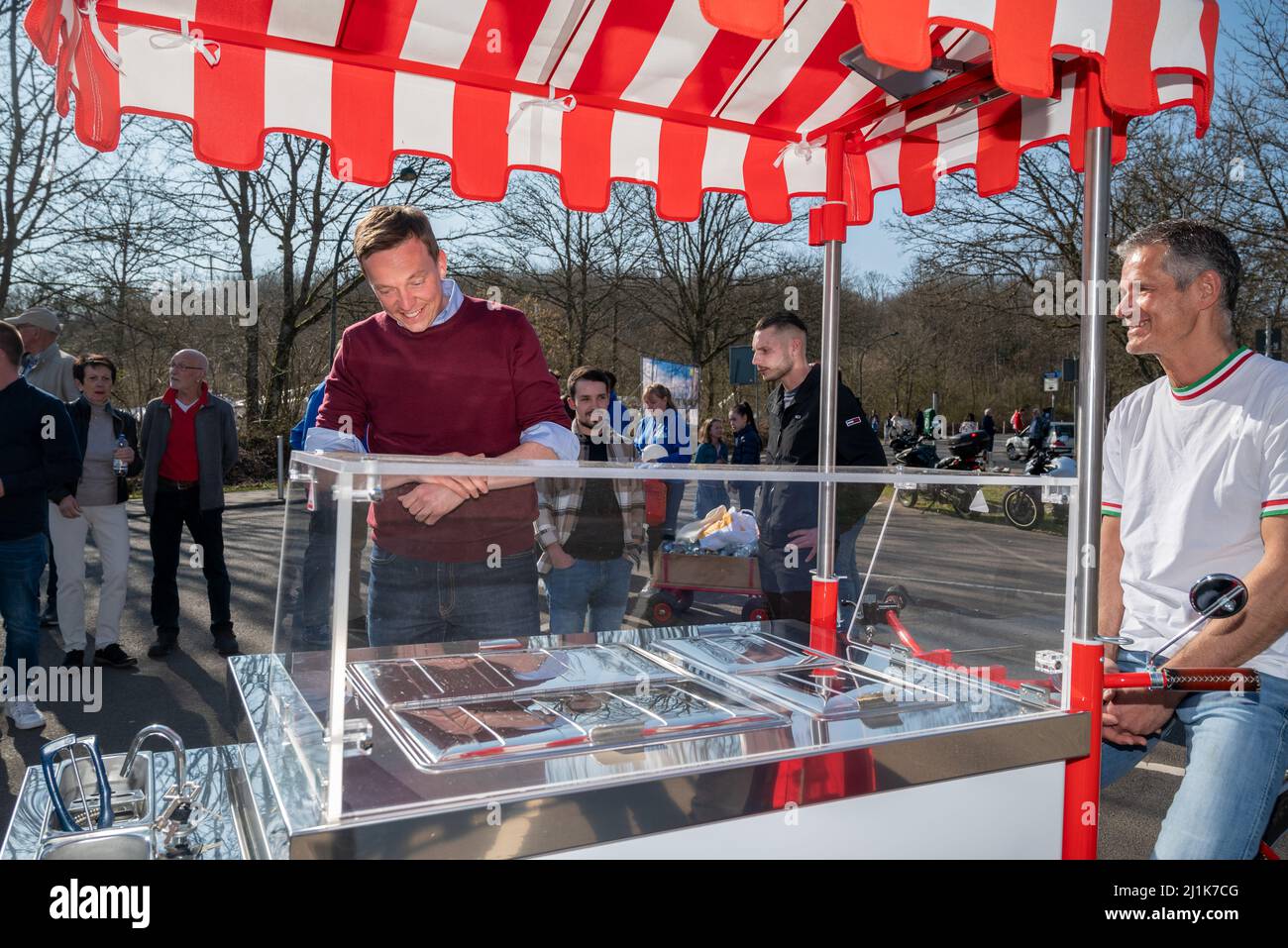 Bosen, Germany. 26th Mar, 2022. Saarland's Minister President Tobias ...