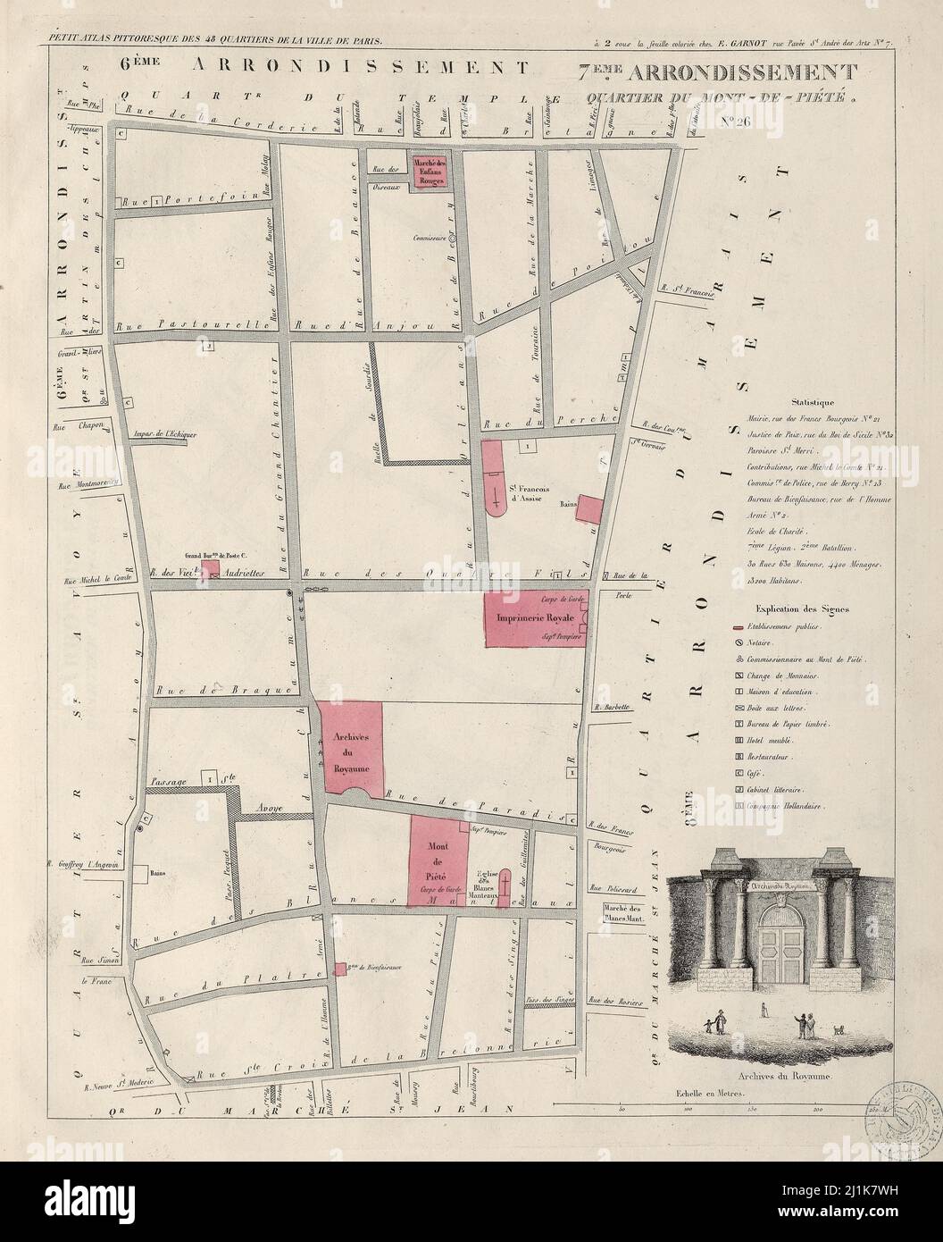 Paris map 19th century hi-res stock photography and images - Alamy