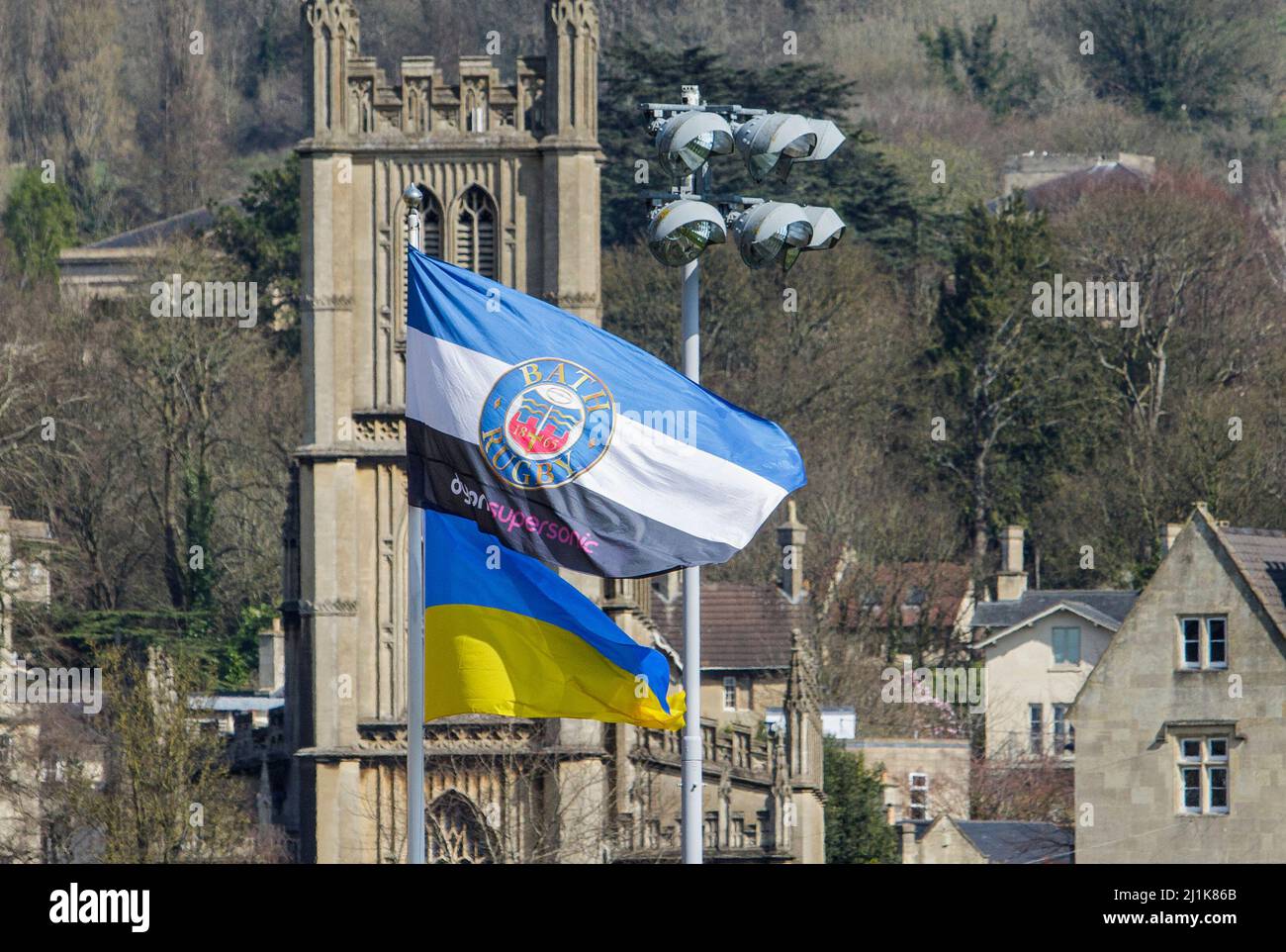 Bath rugby flag hi-res stock photography and images - Alamy