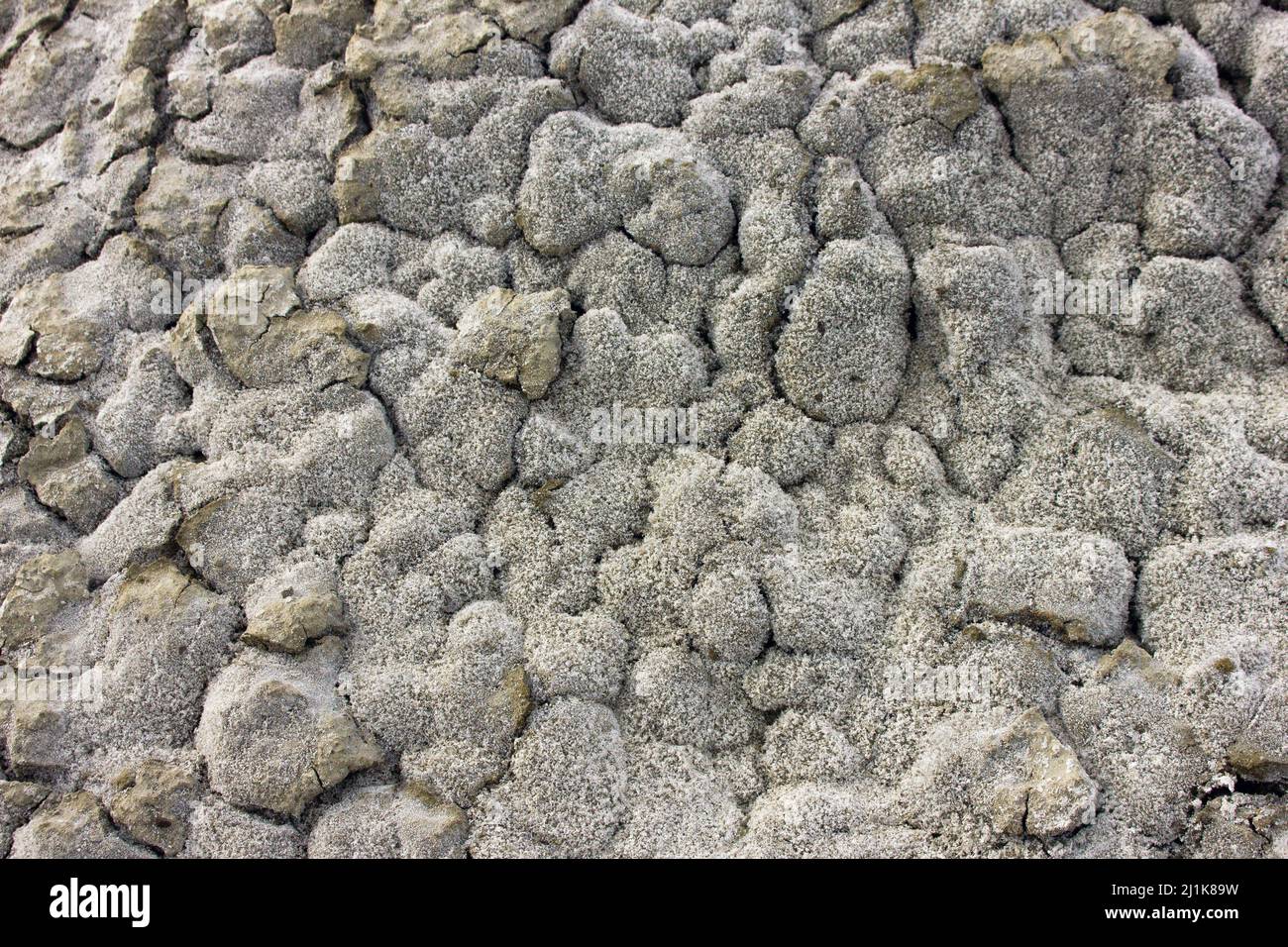 Beautiful structure of mud volcano clay Stock Photo - Alamy