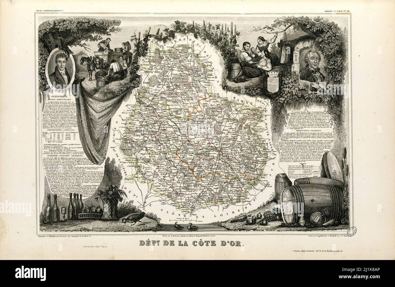 Vintage map French colonies and areas from 19th century. All maps are ...