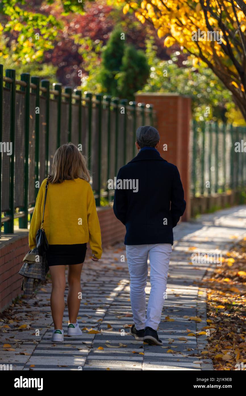 People walking on the street. Real people Stock Photo - Alamy