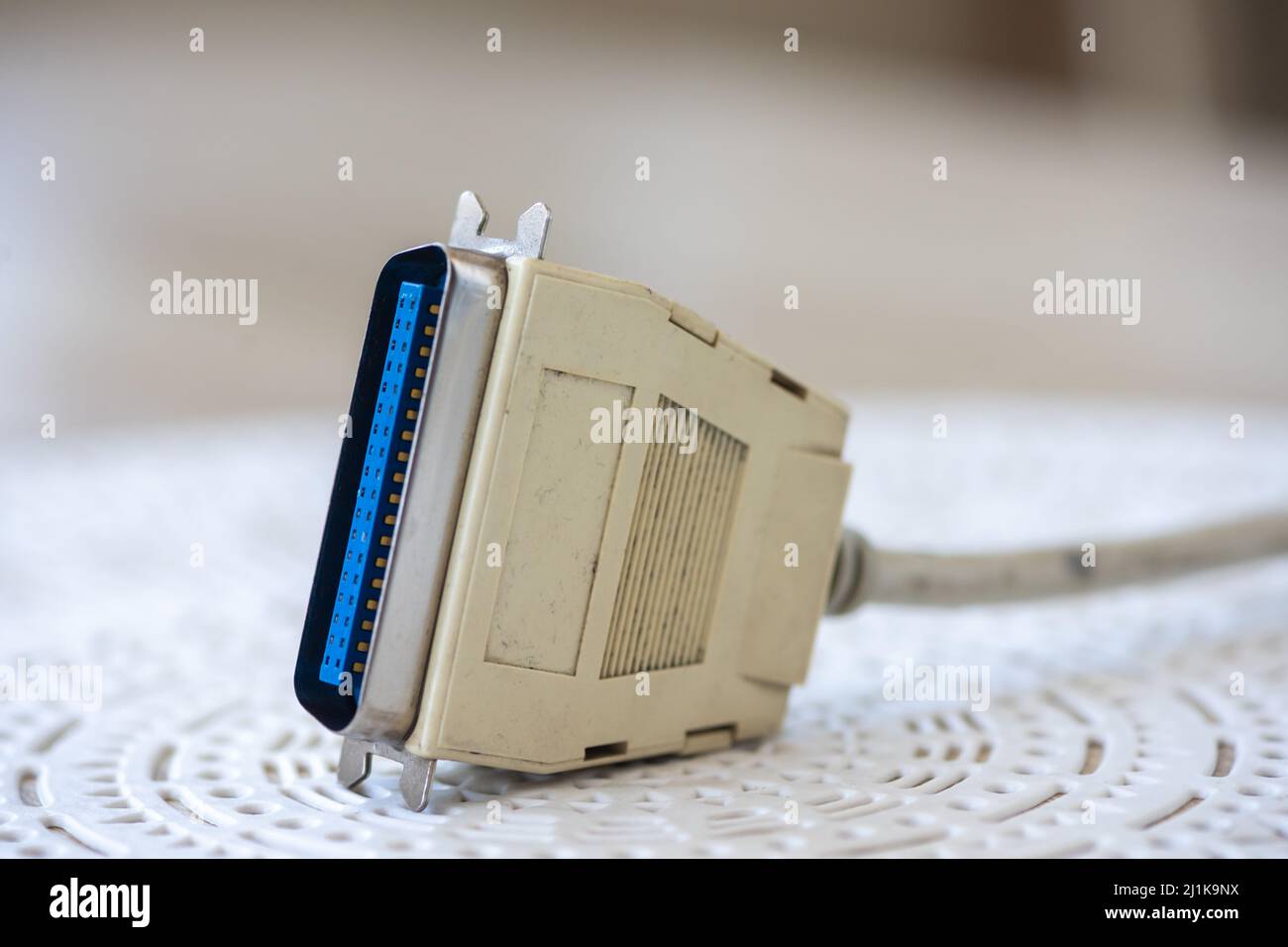 Parallel printer cable hi-res stock photography and images - Alamy