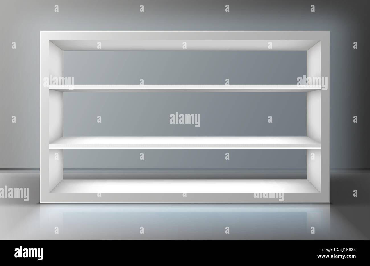 Empty display stand Stock Vector Images - Alamy