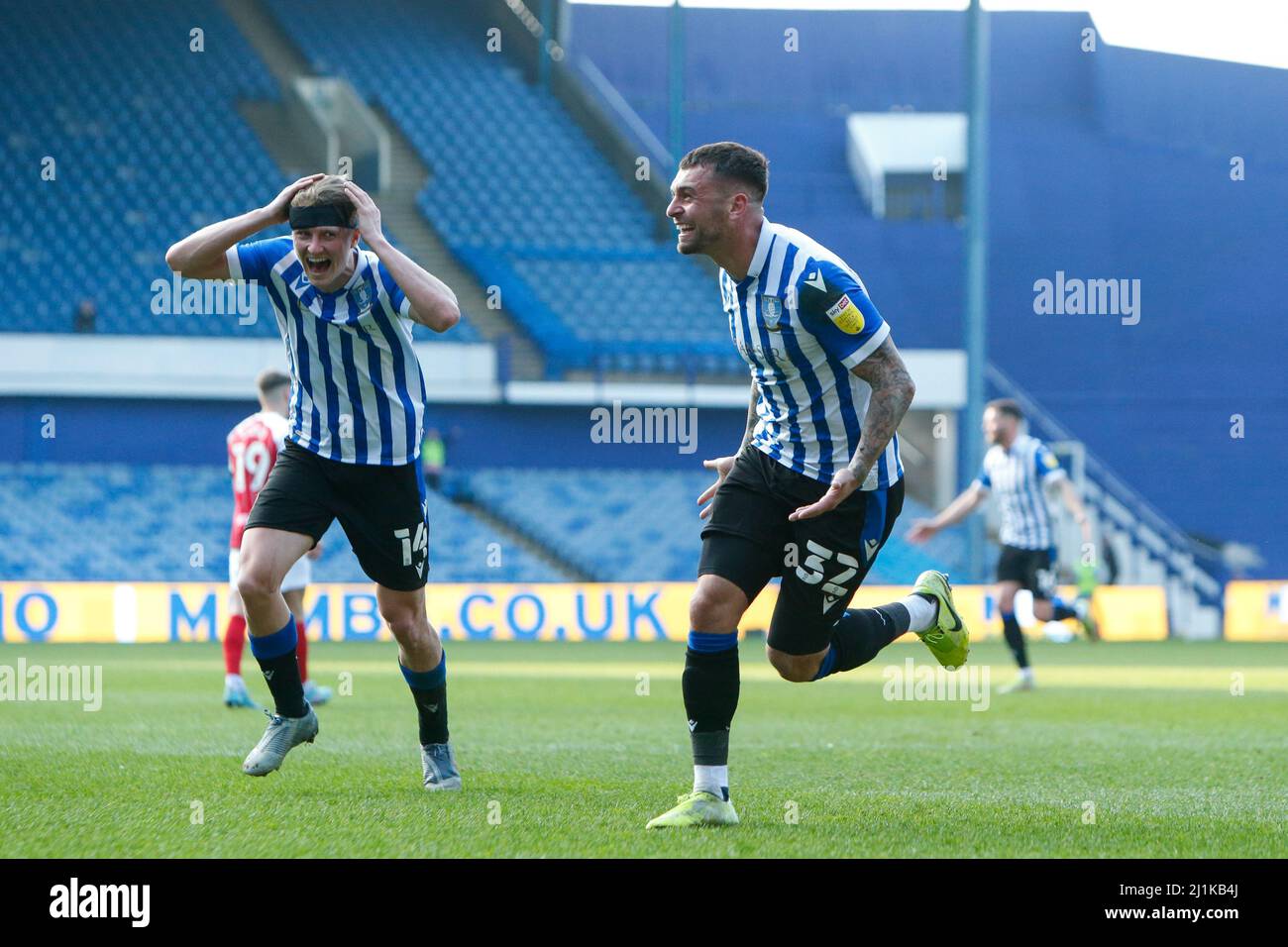 Jack Hunt #32 of Sheffield Wednesday Celebrates scoring his first ...