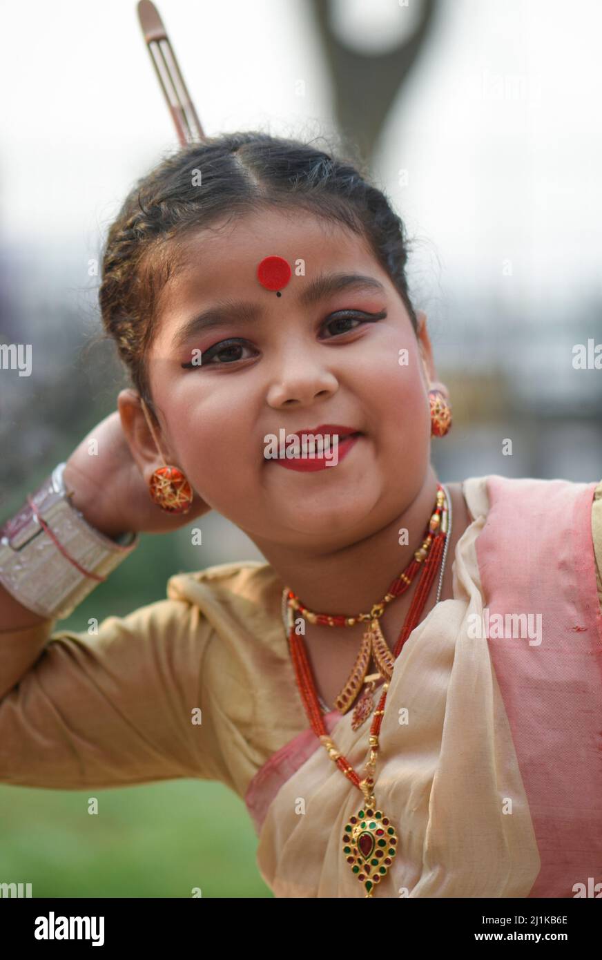 Assamese girl hi-res stock photography and images - Alamy
