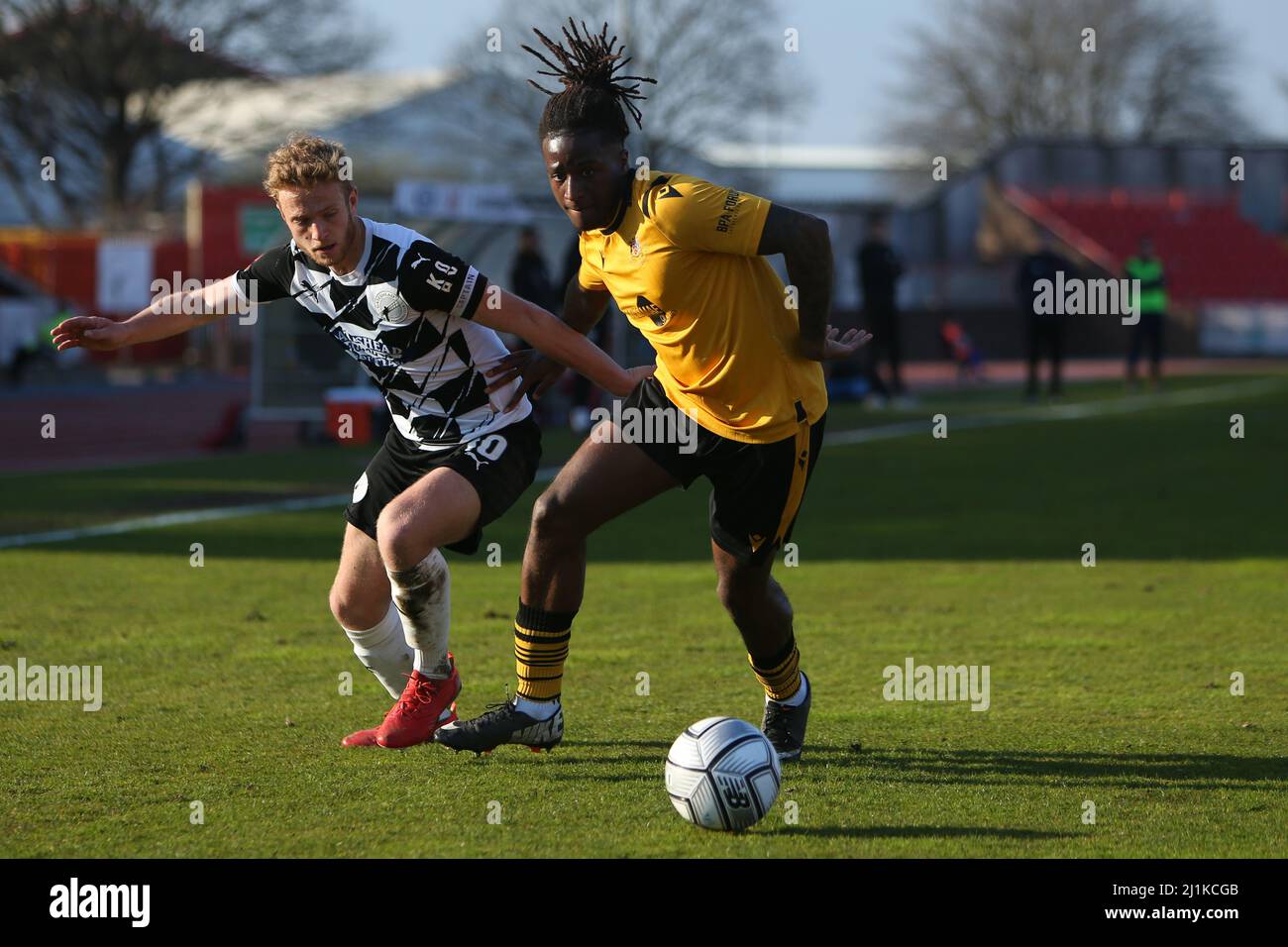 Gateshead Vs Bradford Park Avenue High Resolution Stock Photography and ...