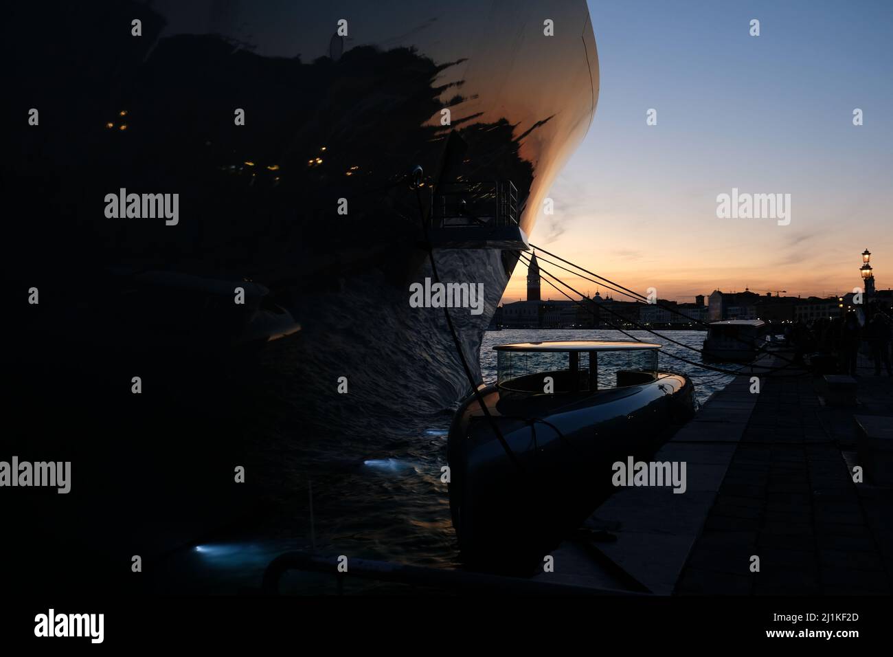 The sailing yacht A of the businessman and billionaire Russian Andrey ...