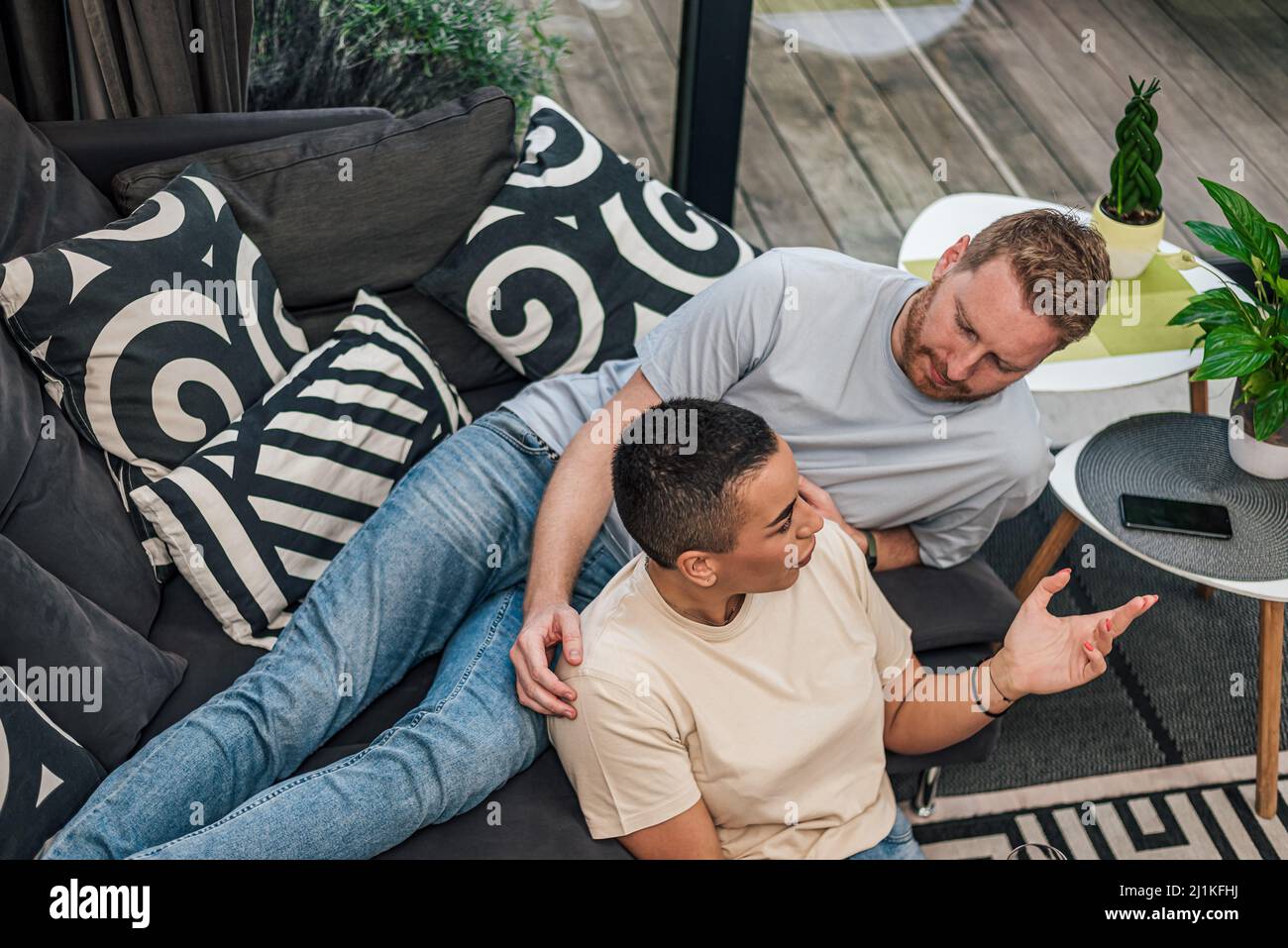 Time for a serious conversation hi-res stock photography and images - Alamy