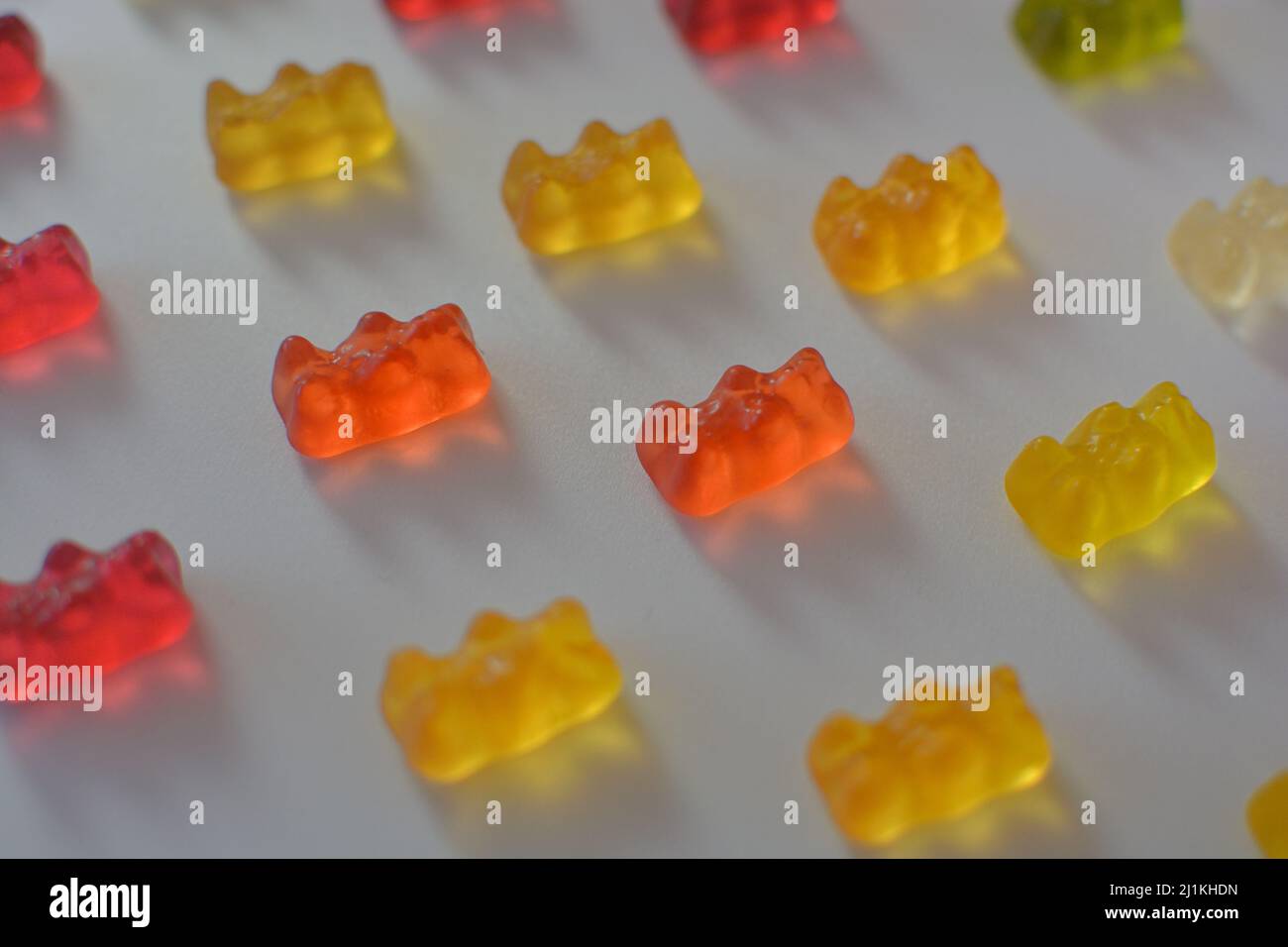 Gummy bear texture hi-res stock photography and images - Alamy