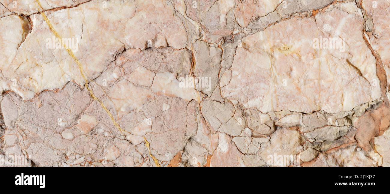 Cracked antique marble texture. Weather-cracked stone wall. Marble ...