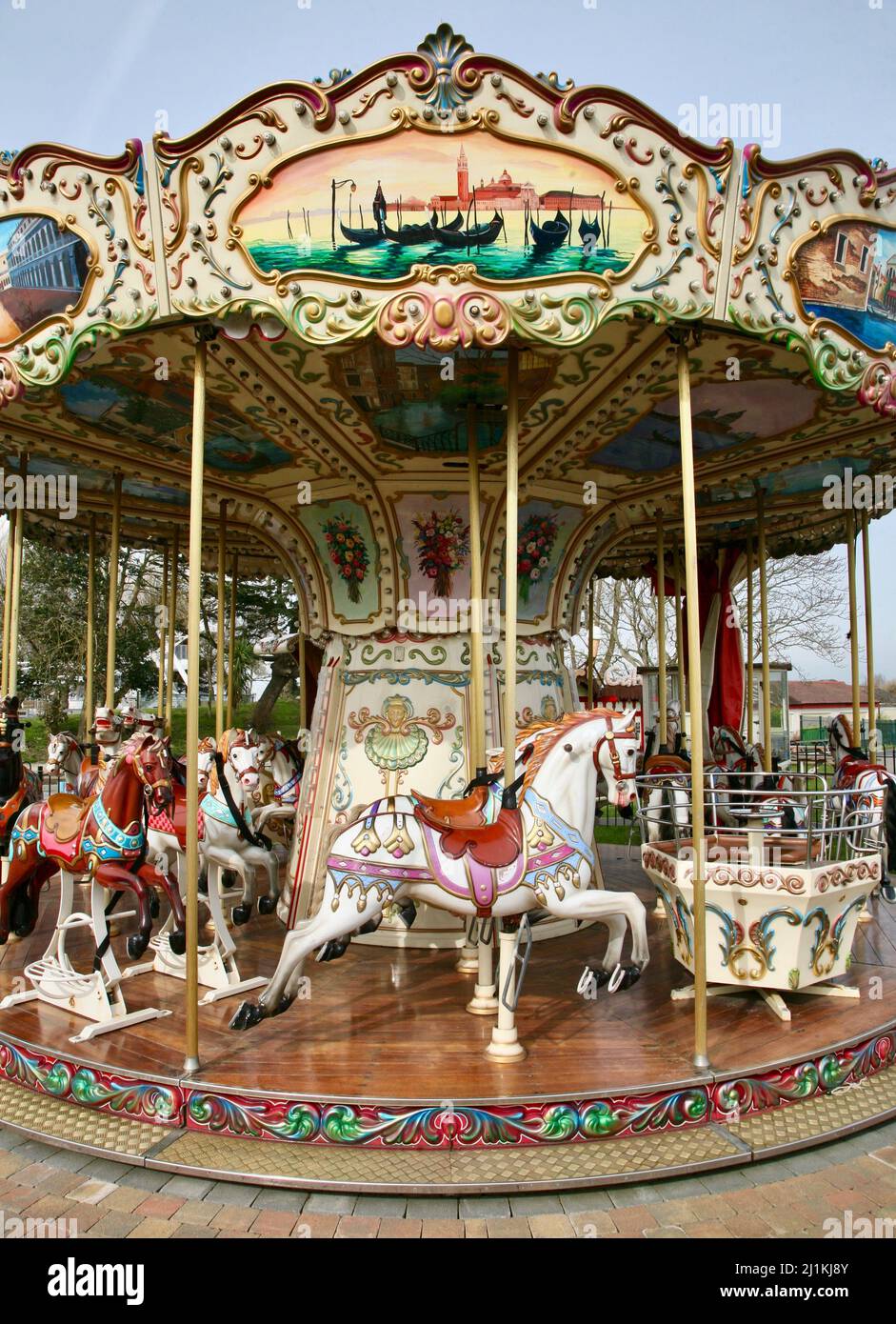 Funtime carousel hi-res stock photography and images - Alamy