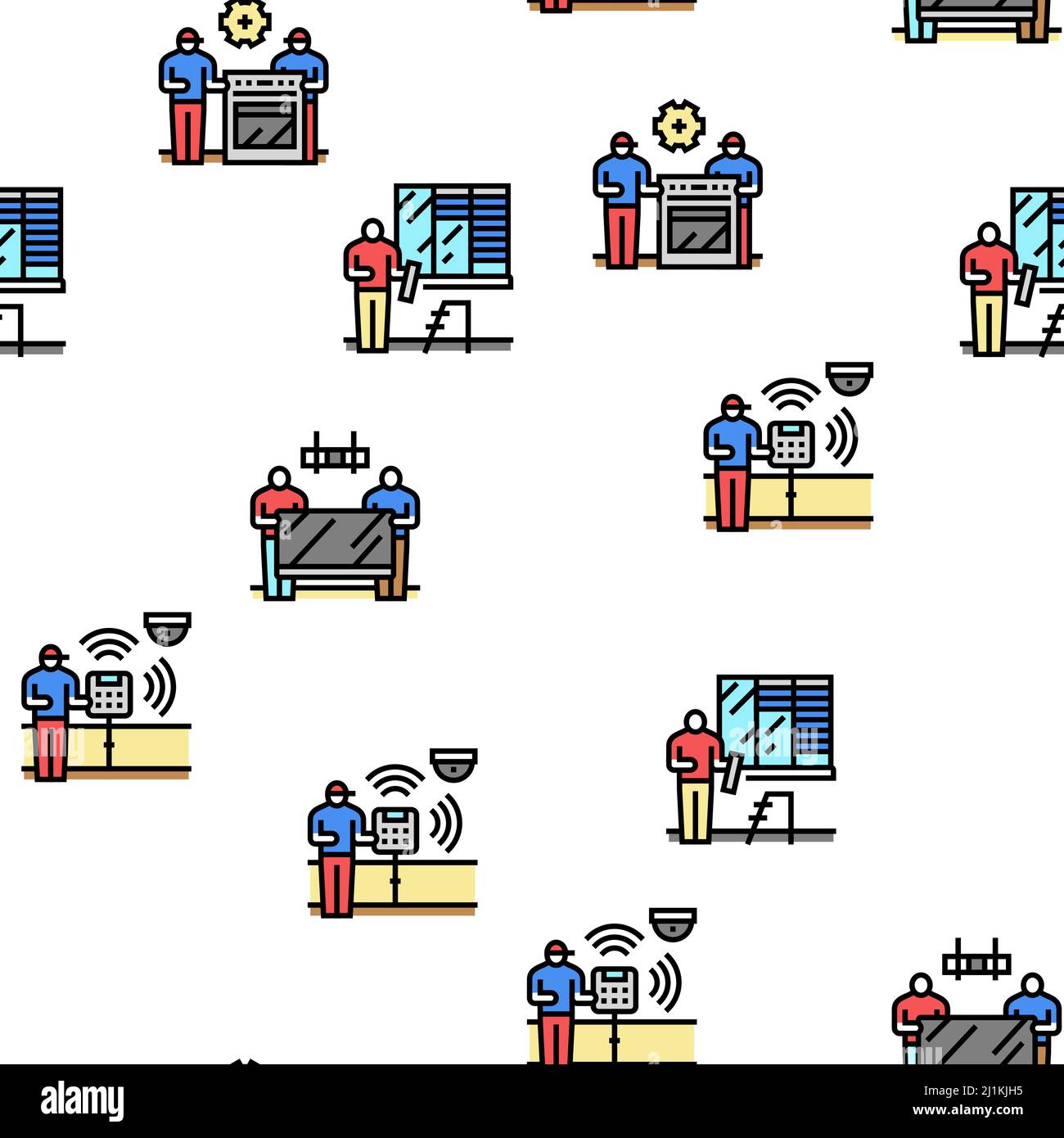 Property refurbishment Stock Vector Images - Alamy