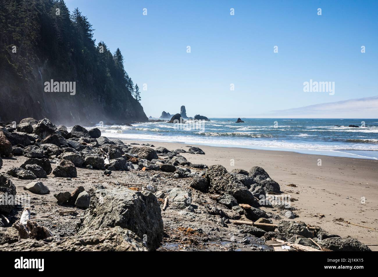 3rd Beach on the Olympic Coast of Washington State Stock Photo - Alamy