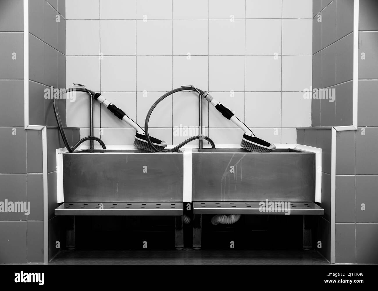 Football boot room Black and White Stock Photos & Images - Alamy