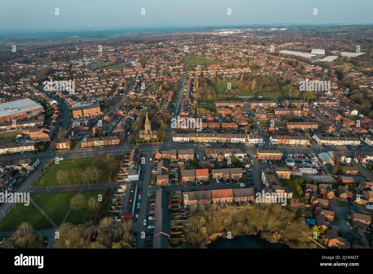 Yeovil aerial view town hi-res stock photography and images - Alamy