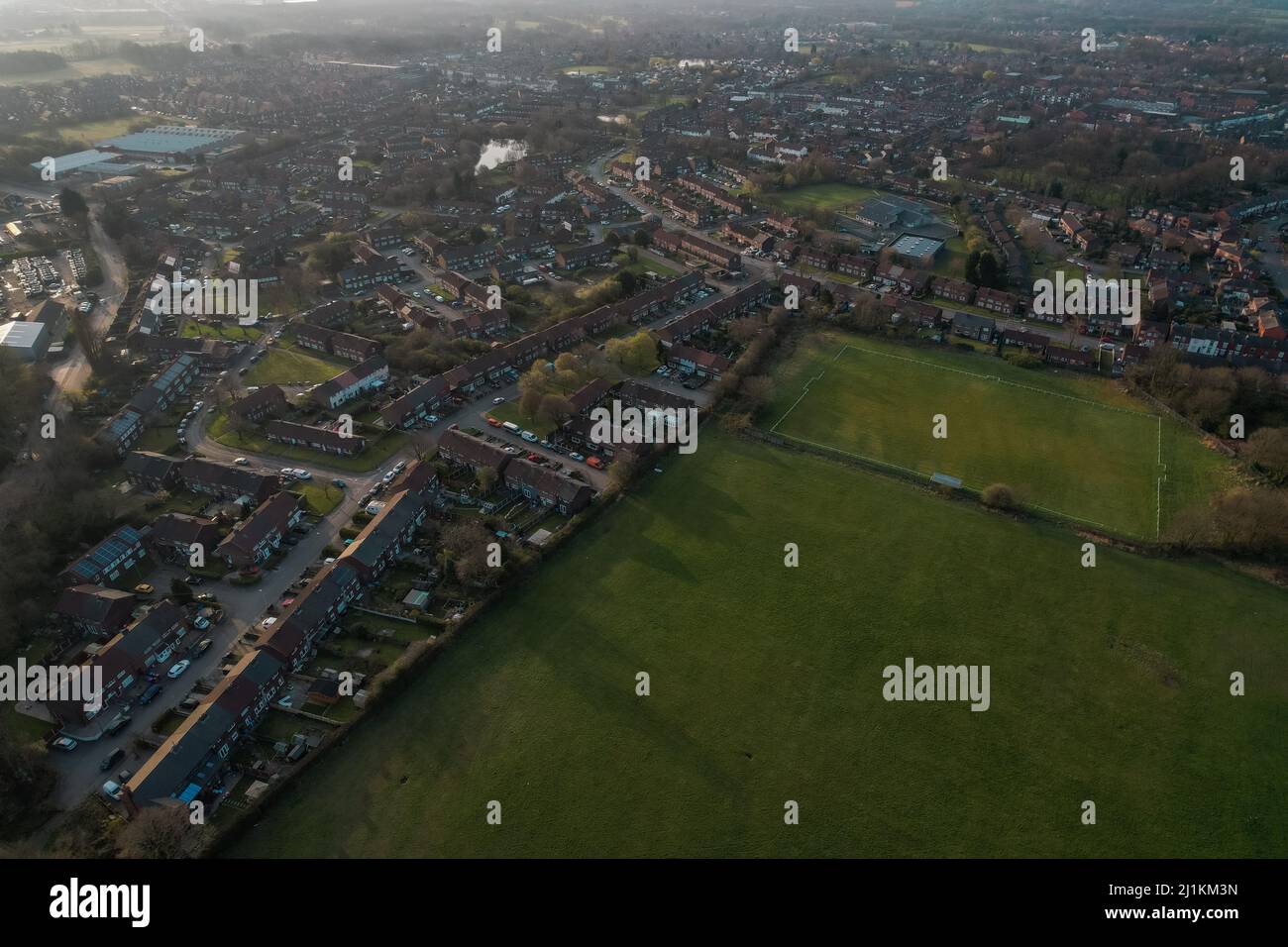 Yeovil aerial view town hi-res stock photography and images - Alamy