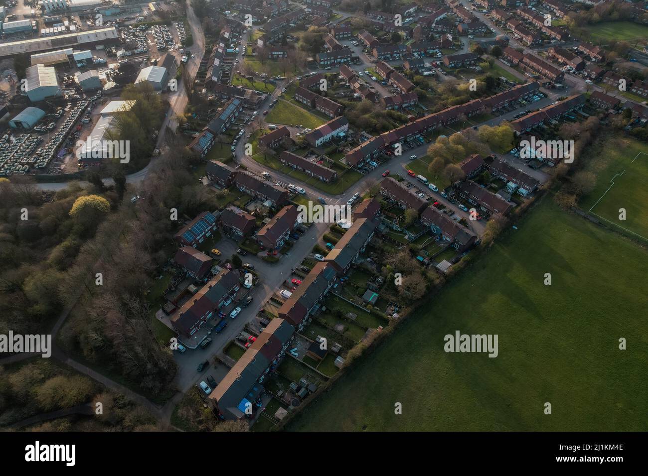 Yeovil aerial view town hi-res stock photography and images - Alamy