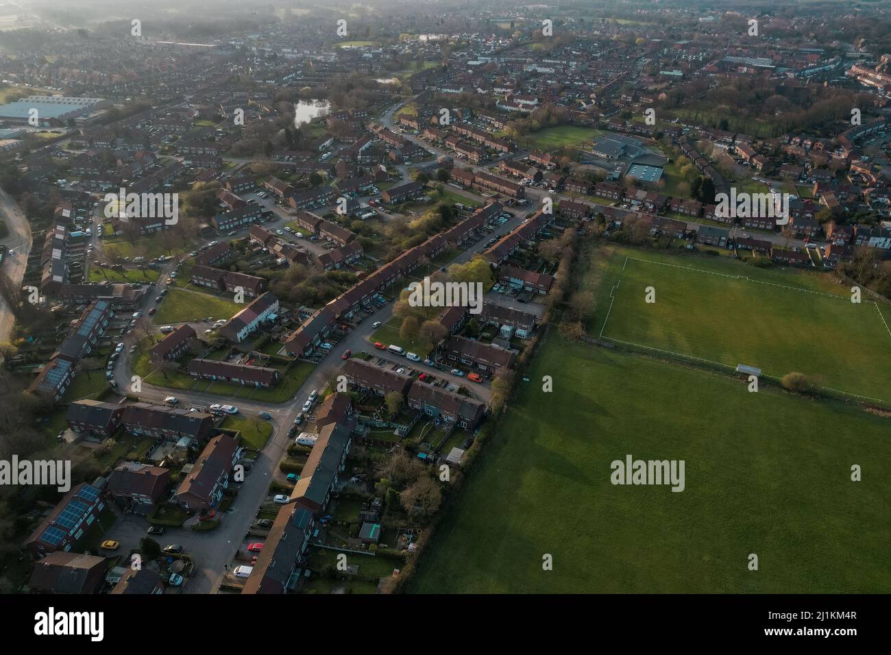 Yeovil aerial view town hi-res stock photography and images - Alamy
