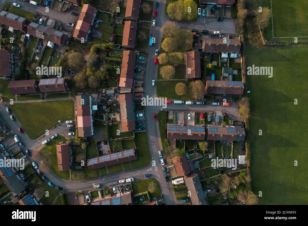 Yeovil aerial view town hi-res stock photography and images - Alamy