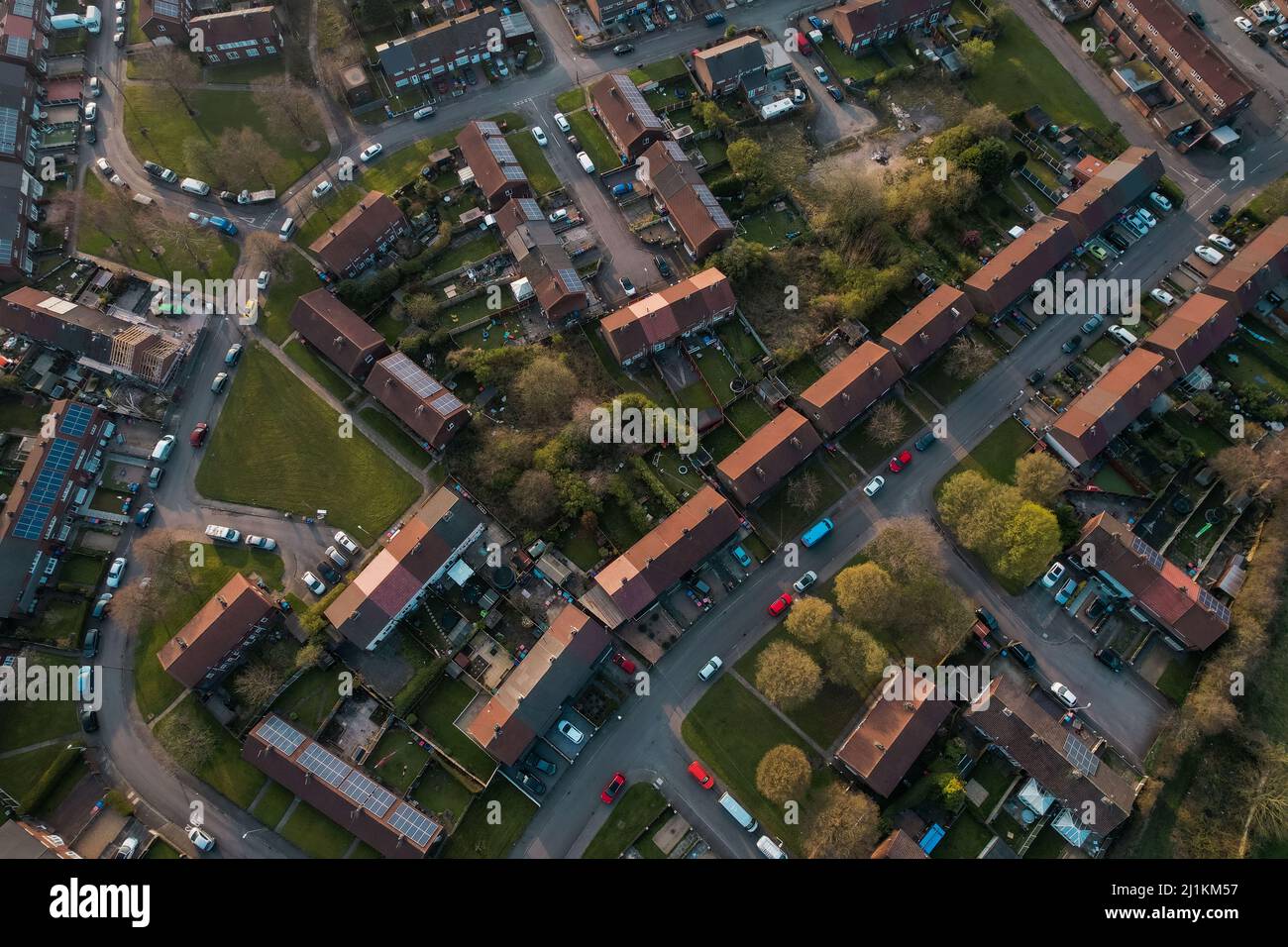 Yeovil aerial view town hi-res stock photography and images - Alamy