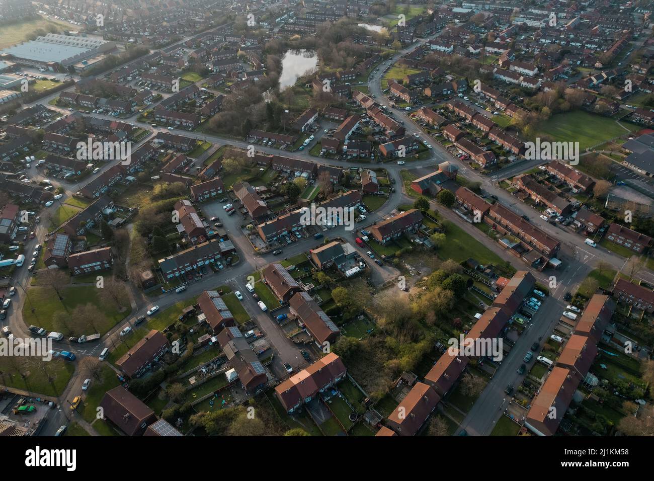Yeovil aerial view town hi-res stock photography and images - Alamy