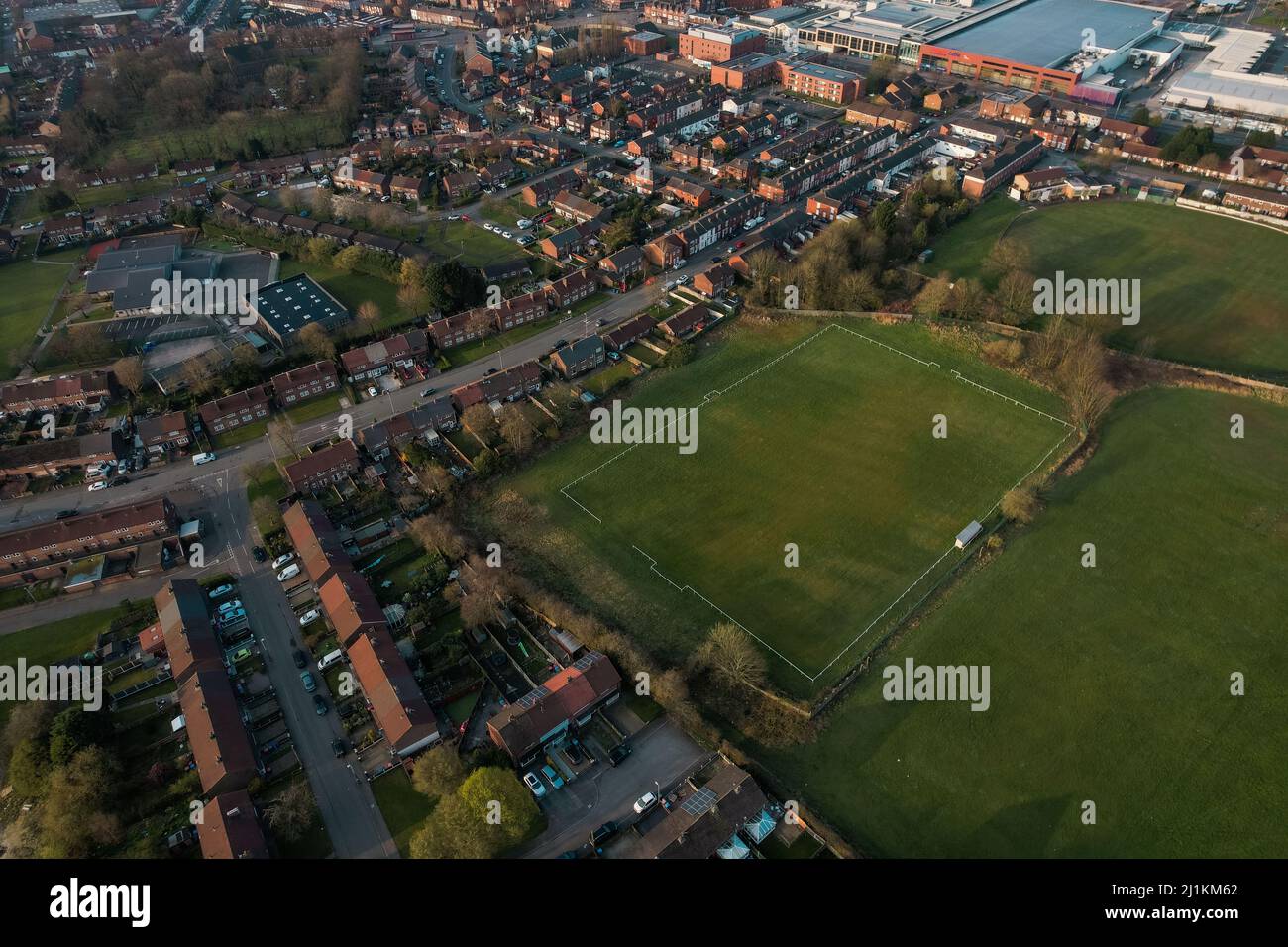 Yeovil aerial view town hi-res stock photography and images - Alamy