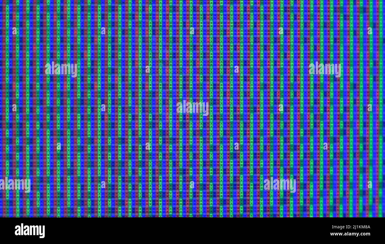Close up view at a plasma tv while showing television activity Stock ...