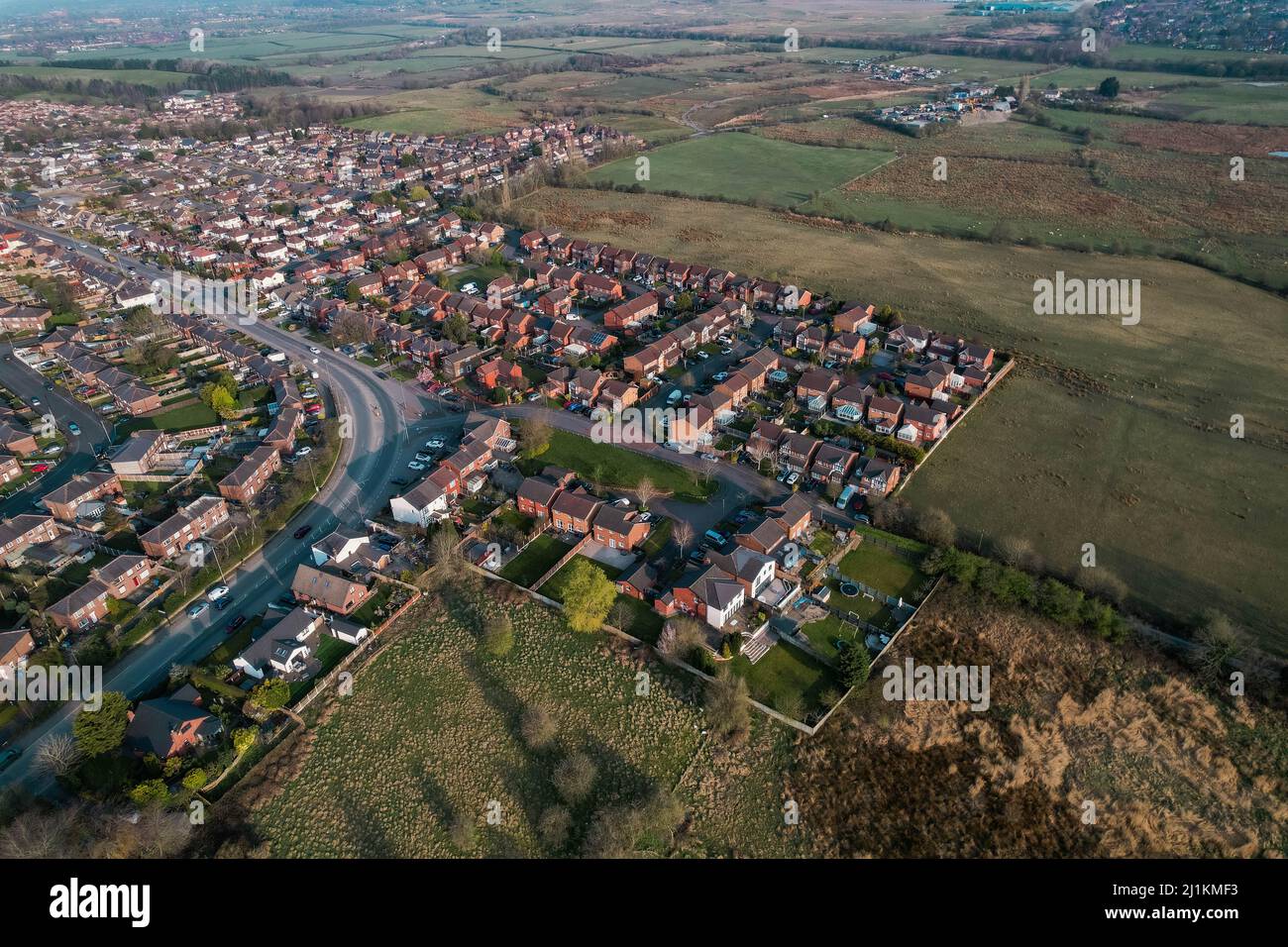 Yeovil aerial view town hi-res stock photography and images - Alamy
