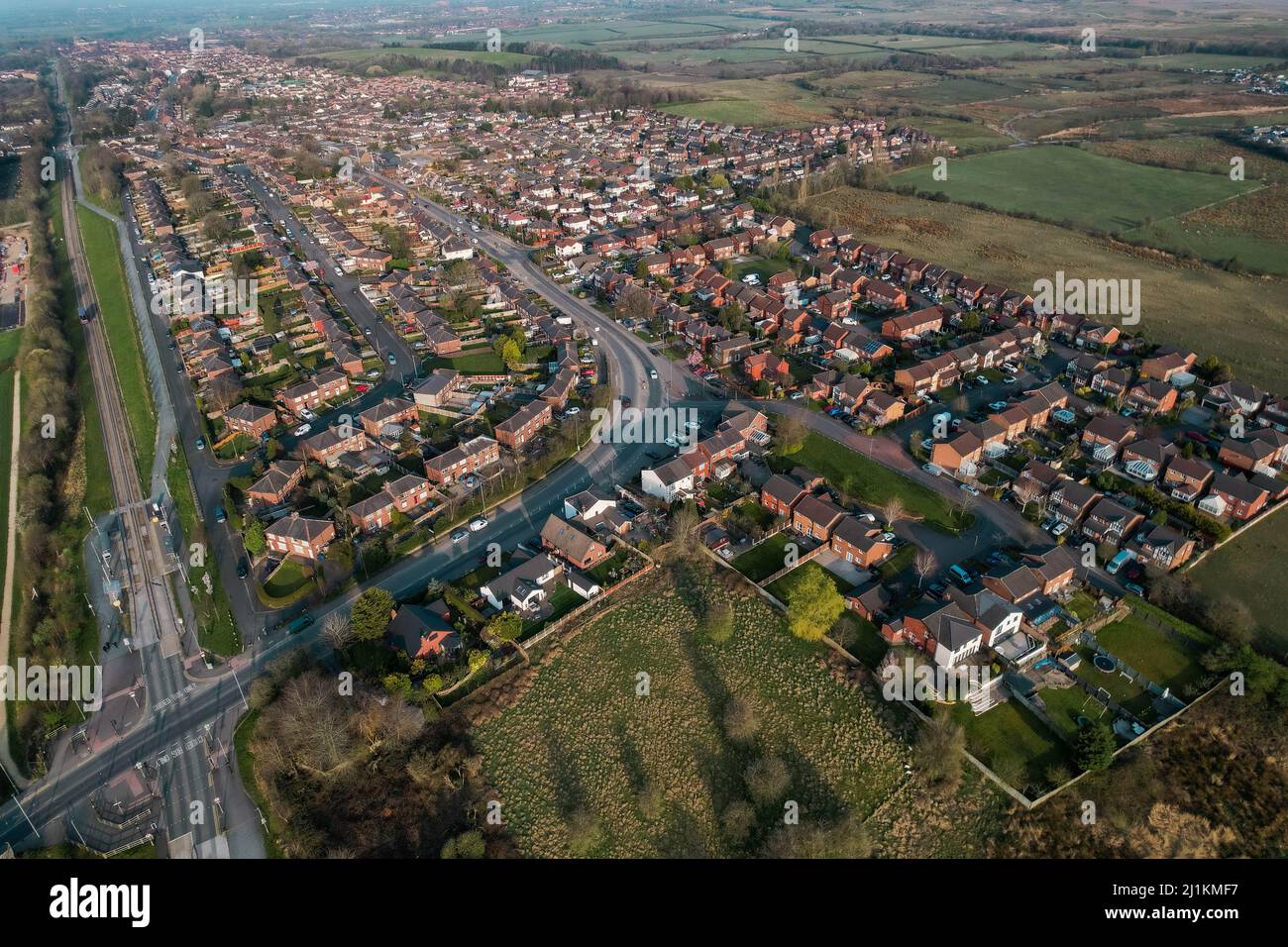 Yeovil aerial view town hi-res stock photography and images - Alamy