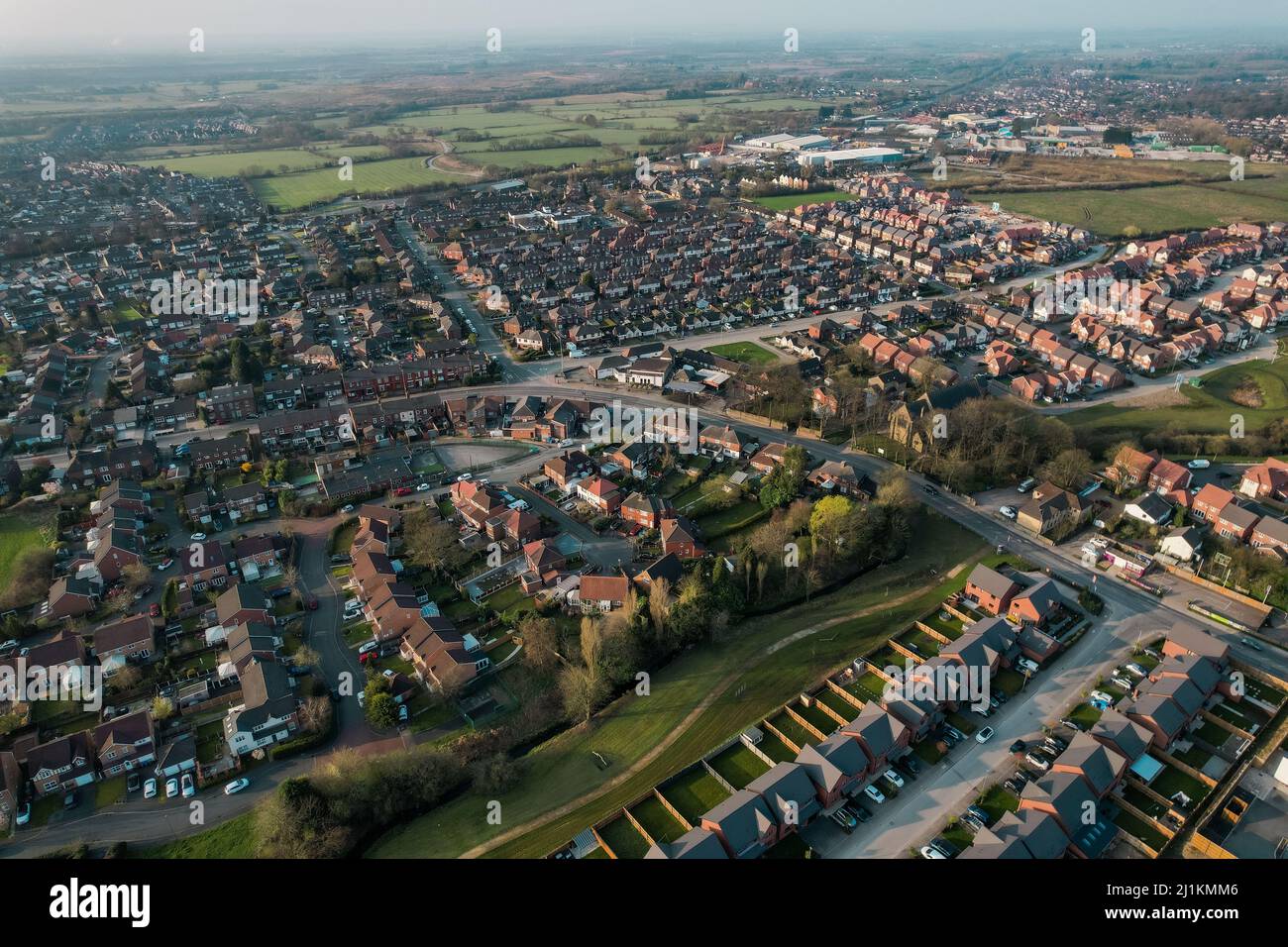 Yeovil aerial view town hi-res stock photography and images - Alamy