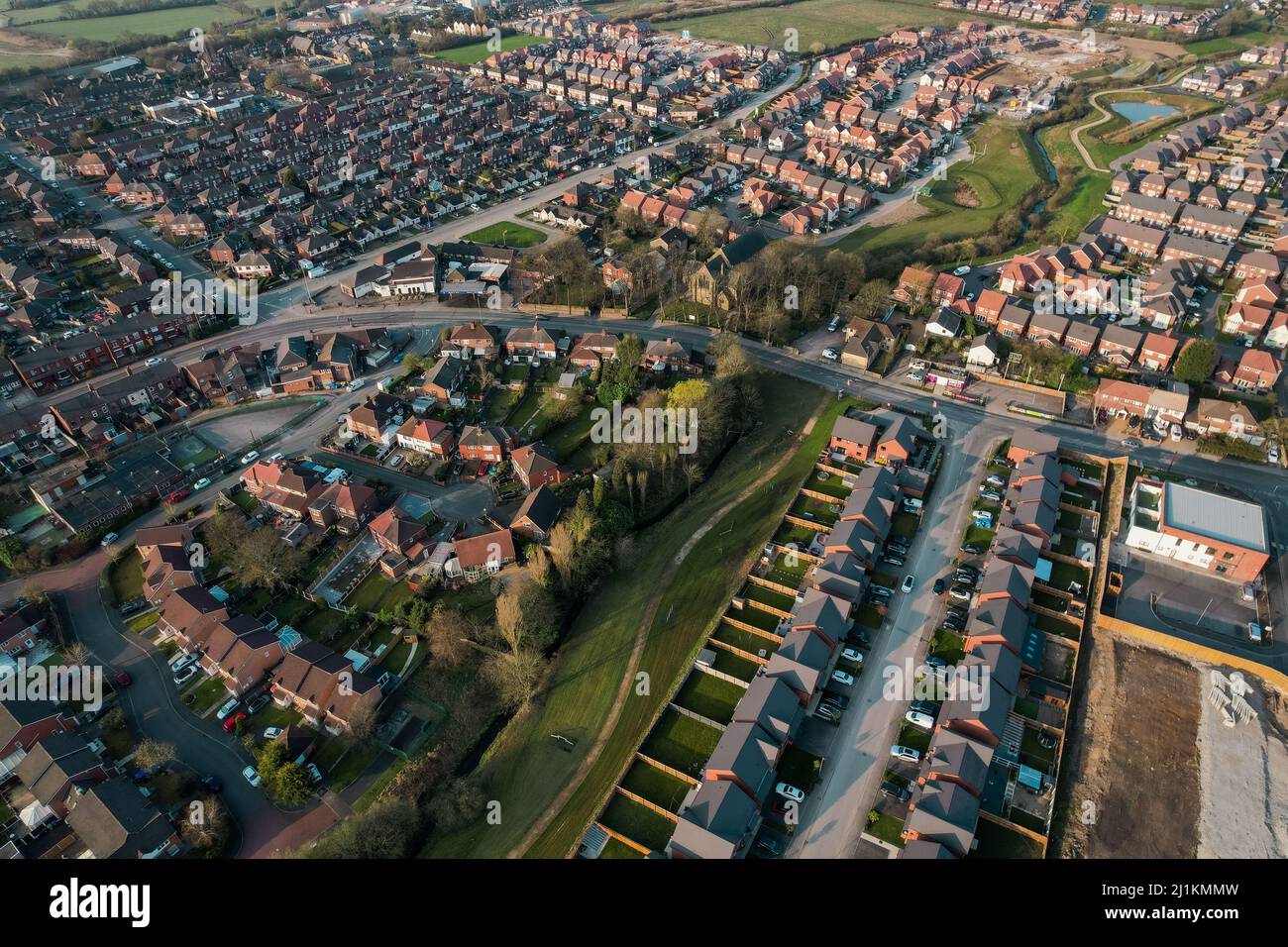 Yeovil aerial view town hi-res stock photography and images - Alamy