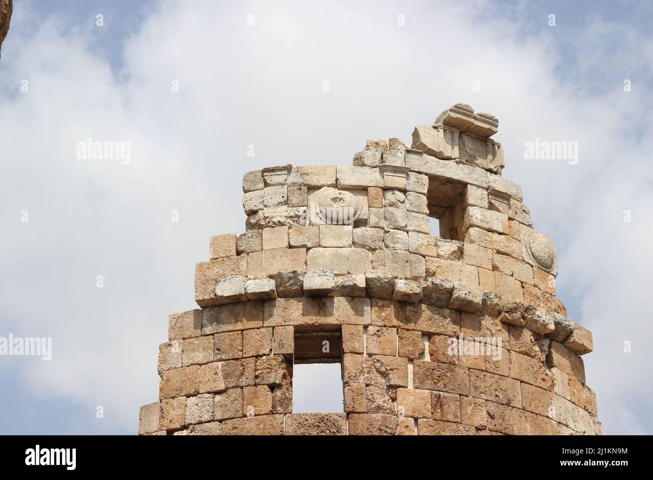 Antalya,Turkey- July 03 2021: Antalya Perge Ancient City as known as ...