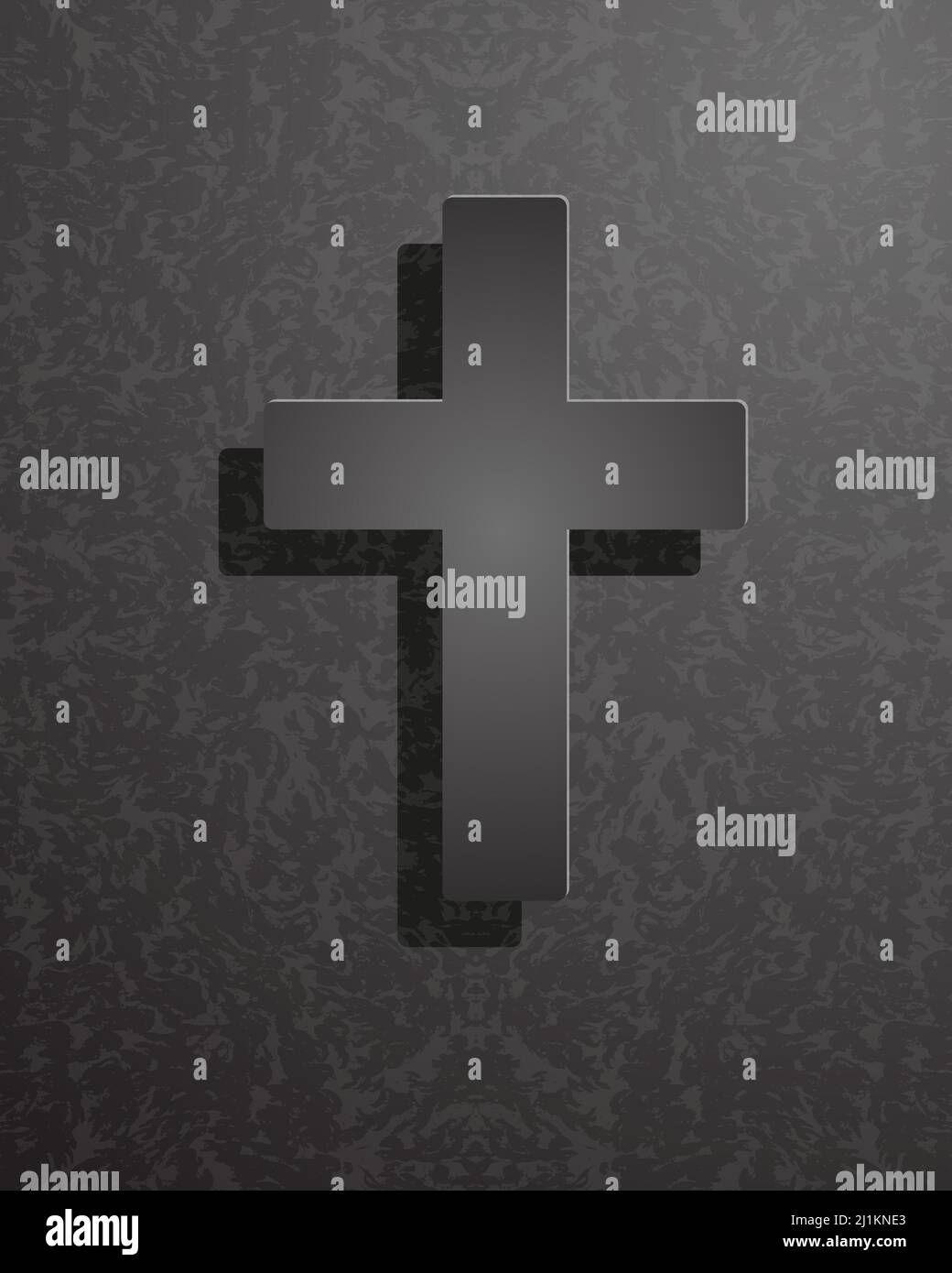 Easter. The symbol of the cross - the resurrection of Jesus Christ in ...