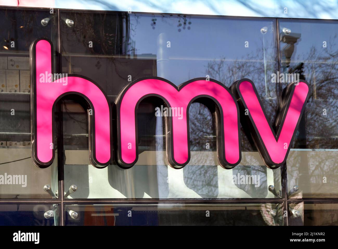 Hmv sign hi-res stock photography and images - Alamy