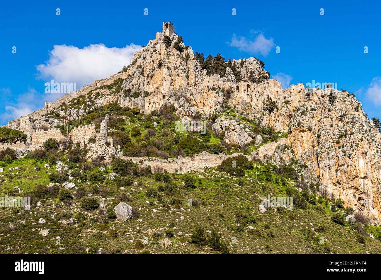 St. Hilarion Castle (St. Hilarion Kalesi Zirve) Karaman, Turkish ...