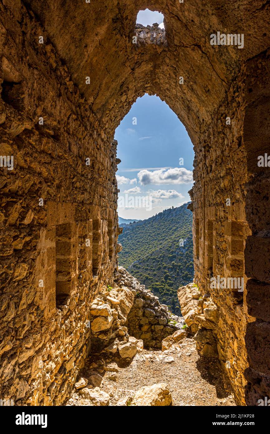 St. Hilarion Castle (St. Hilarion Kalesi Zirve) Karaman, Turkish ...